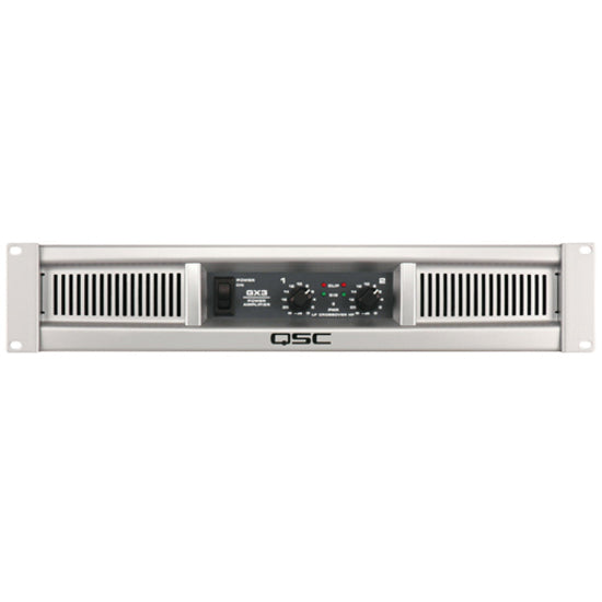 QSC GX3 Professional Power Amplifier, 300W RMS Dual Channel, Class B T ...