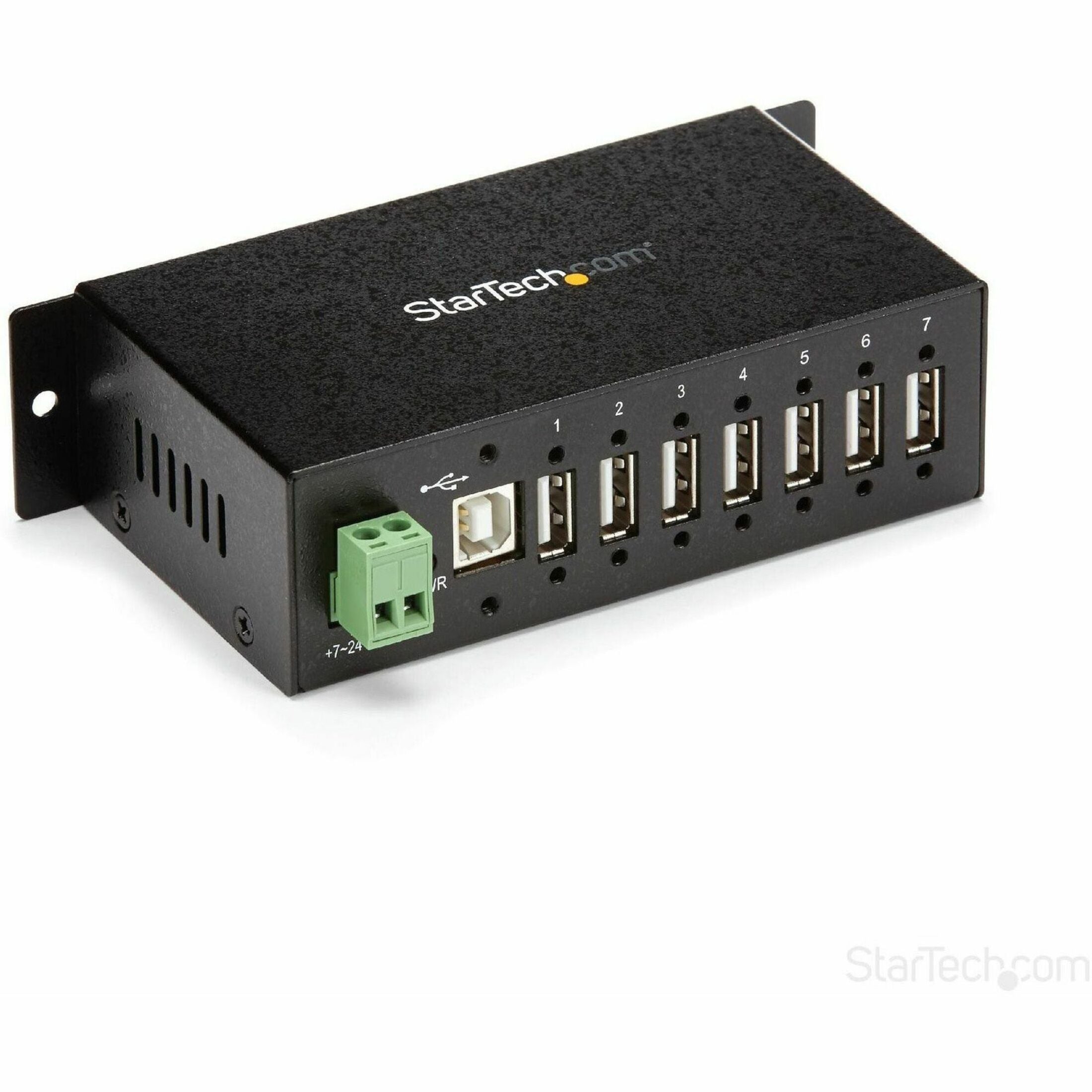 StarTech.com Mountable Rugged Industrial 7 Port USB Hub (ST7200USBM ...