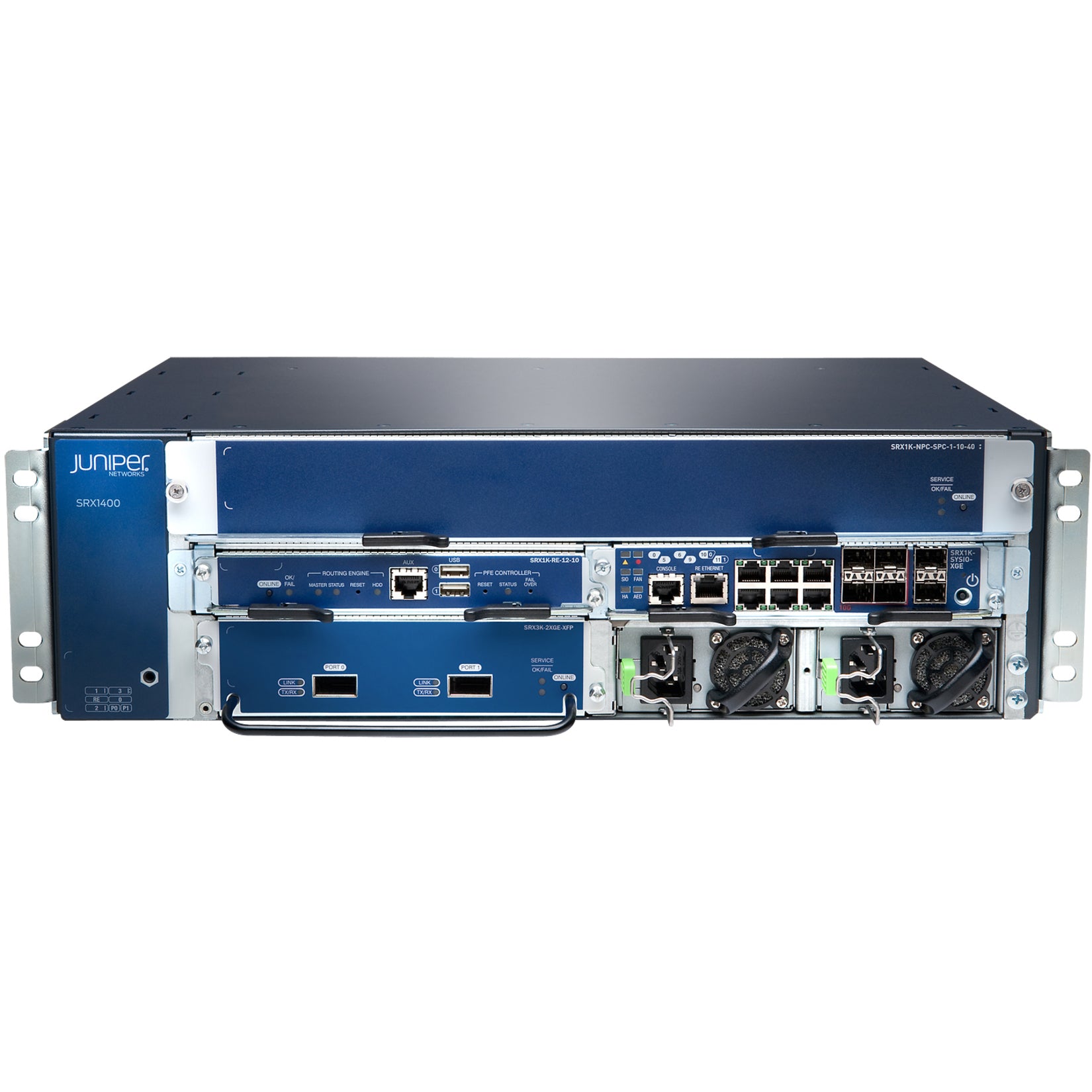 Chasis de enrutador de puerta de enlace de servicios Juniper SRX1400 s ...
