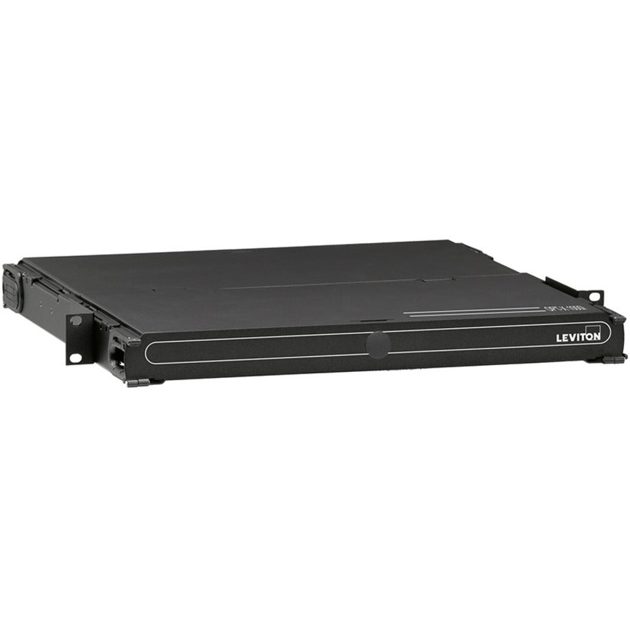 Leviton Opt-X 1000i Rack-Mount Enclosure, 1U Steel Fiber Distribution ...
