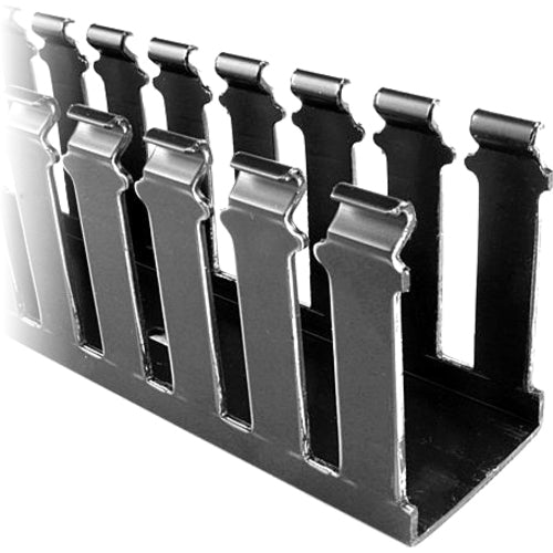 HellermannTyton Slotted Wall Duct Cable Routing System, Break-Away Fin ...