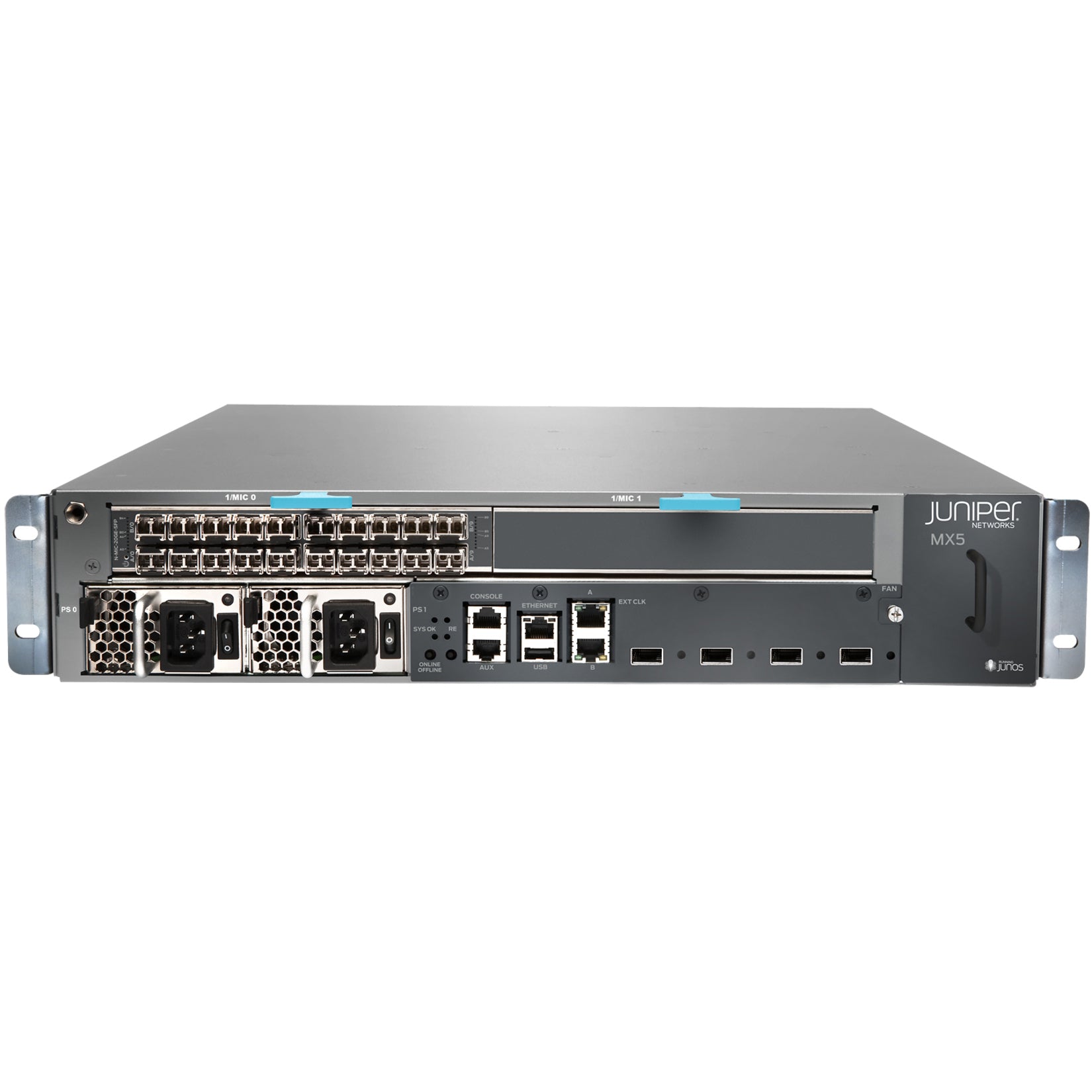Juniper MX5 Router Chassis (MX5-T-AC) – Network Hardwares