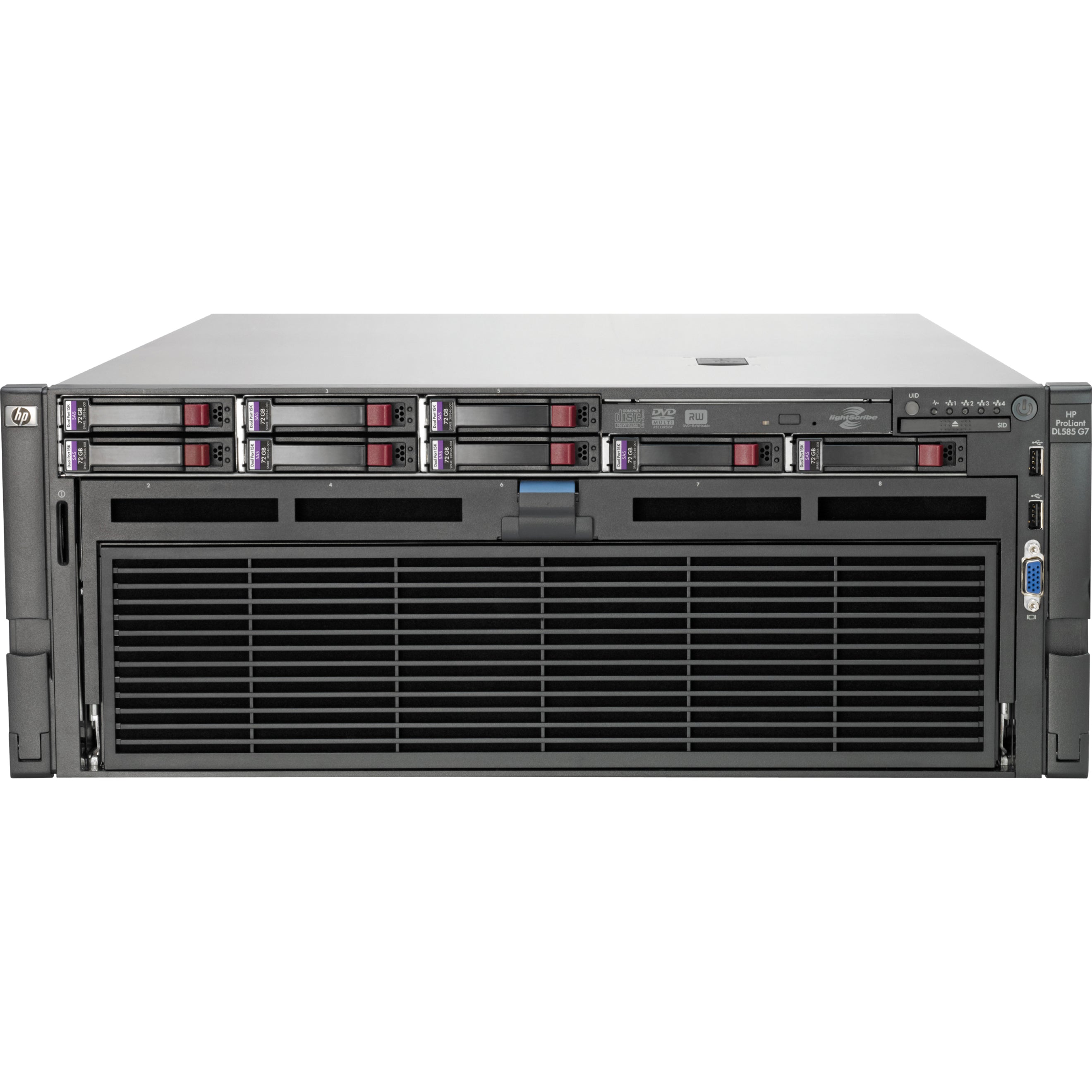 HPE E ProLiant DL585 G7 4U Rack Server - 4 x AMD Opteron 6380 2.50 GHz ...