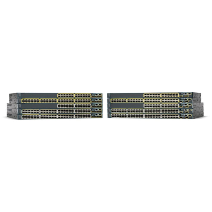 Cisco Catalyst 2960X-48LPS-L Ethernet Switch, 48 Gigabit PoE+ Ports, 4 ...