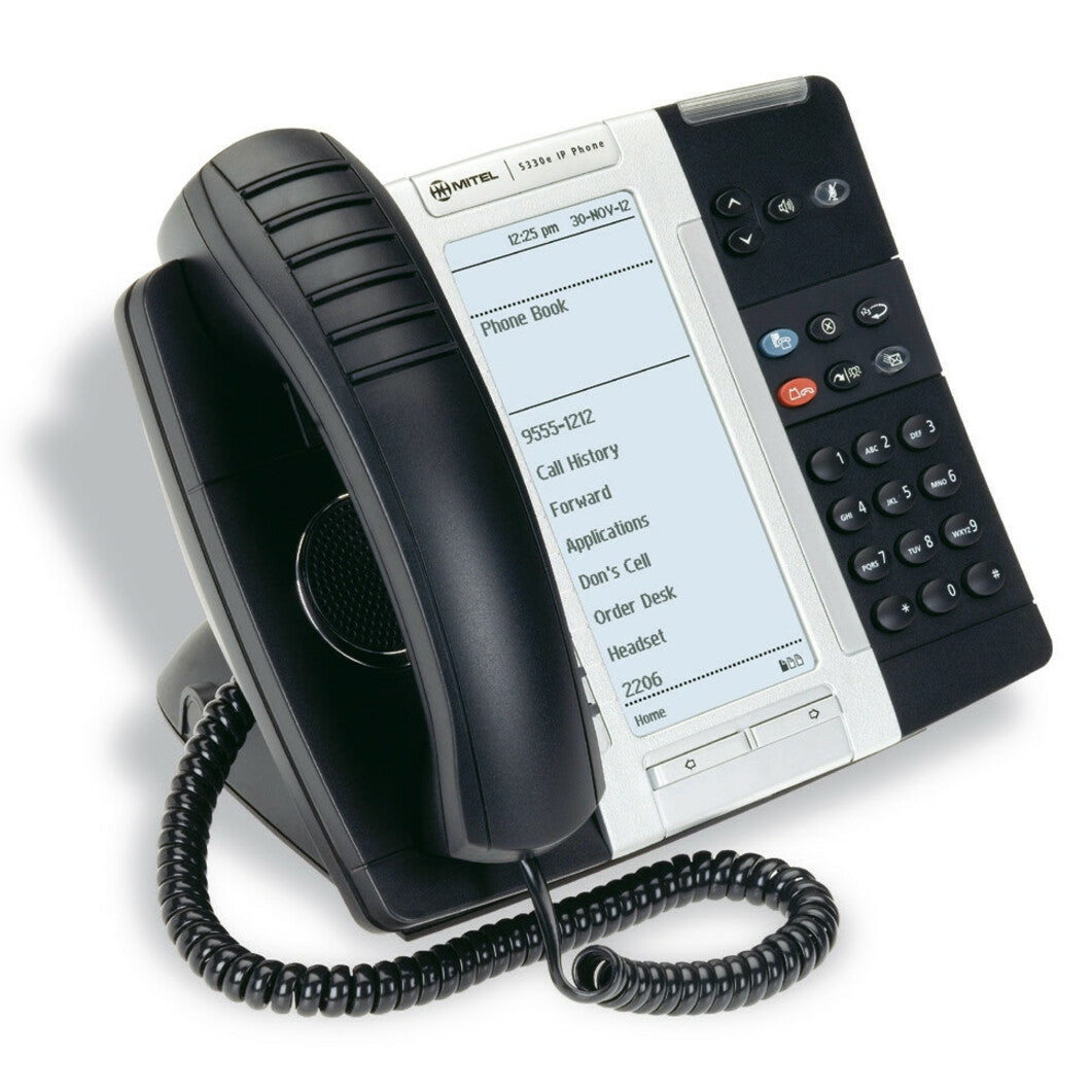 Mitel MiVoice 5330e IP Phone - Desktop, Wall Mountable (50006476 ...