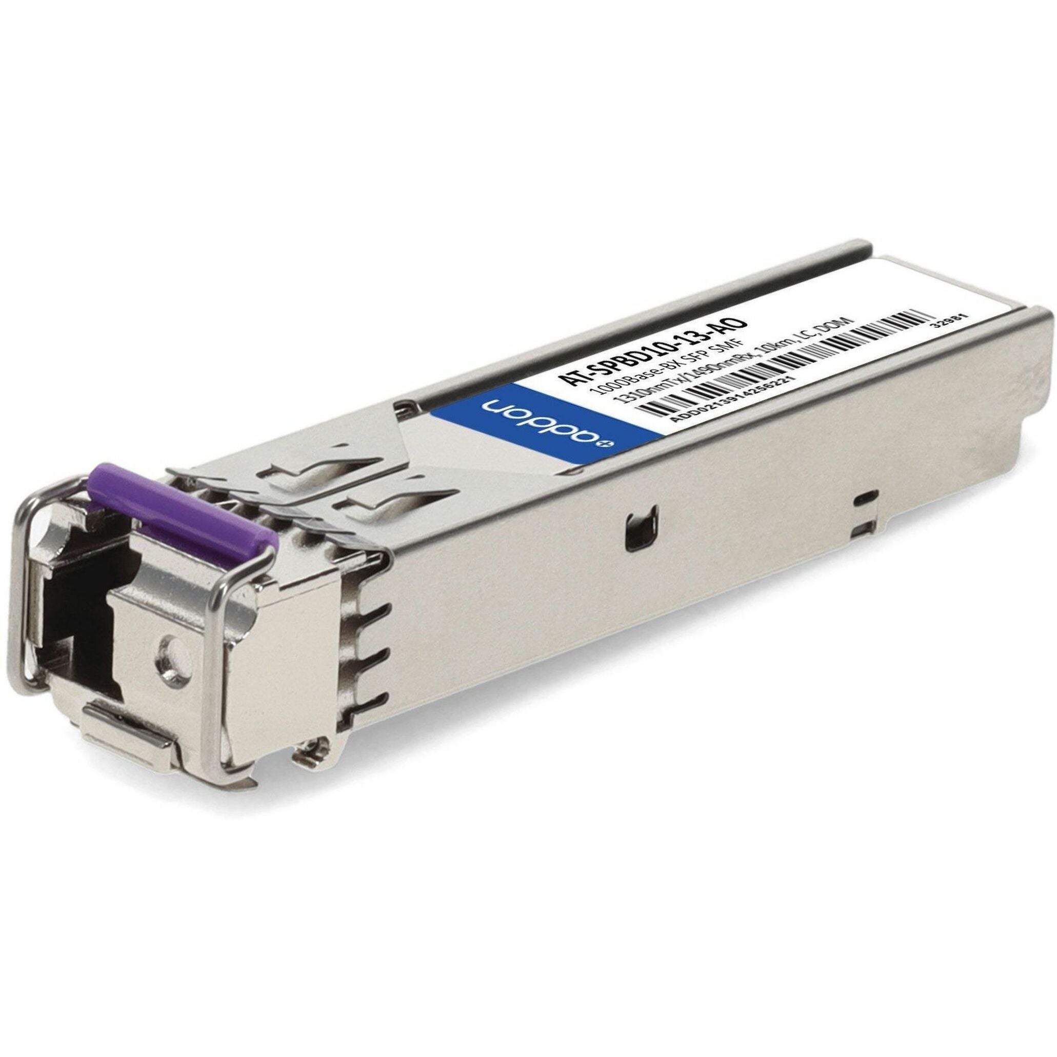 AddOn AT-SPBD10-13-AO SFP Module, 1000Base-BX Single-Mode Fiber, Gigab ...