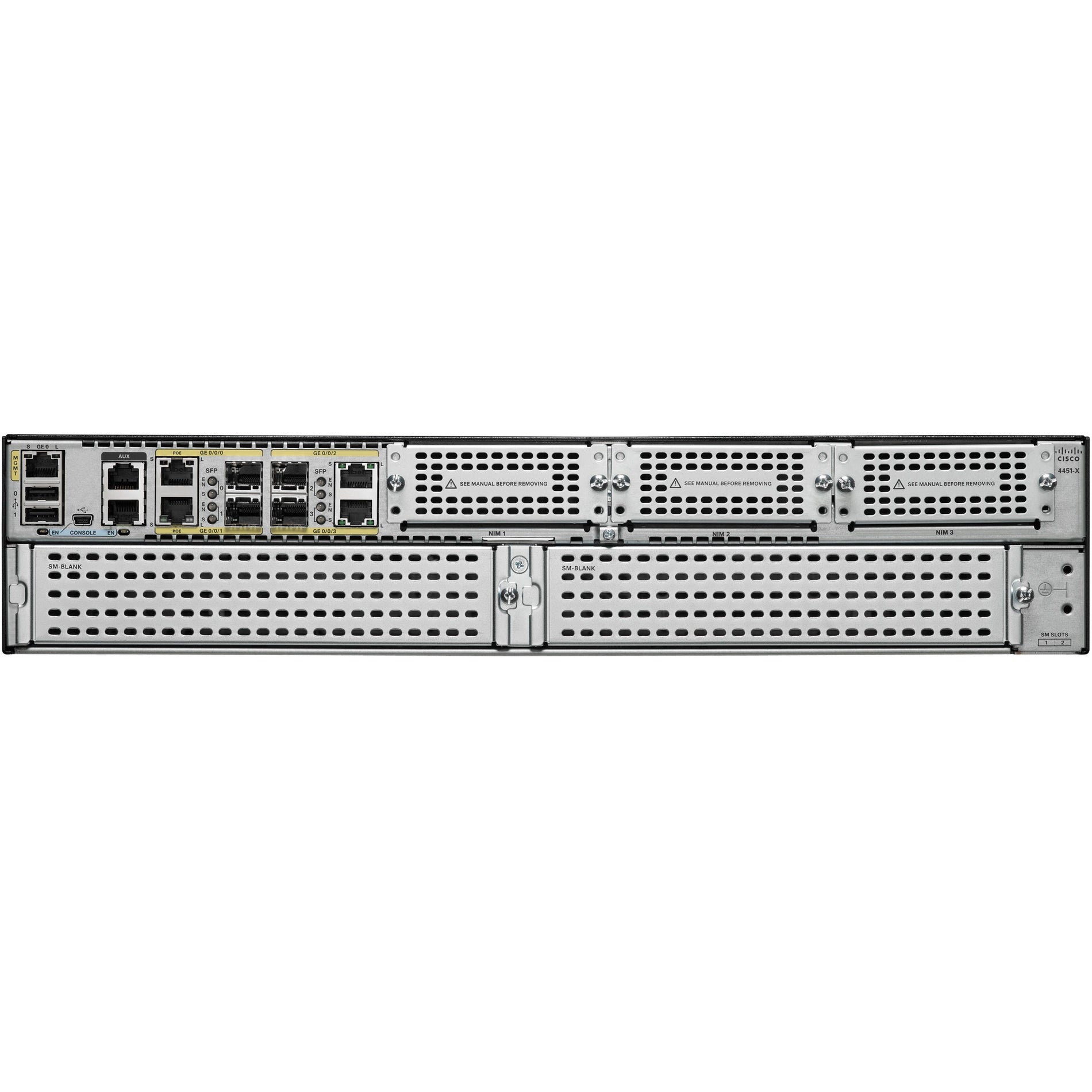 思科 4451-X 集成服务路由器 (ISR4451-X-AXV/K9) 思科 (Cisco) – Network Hardwares