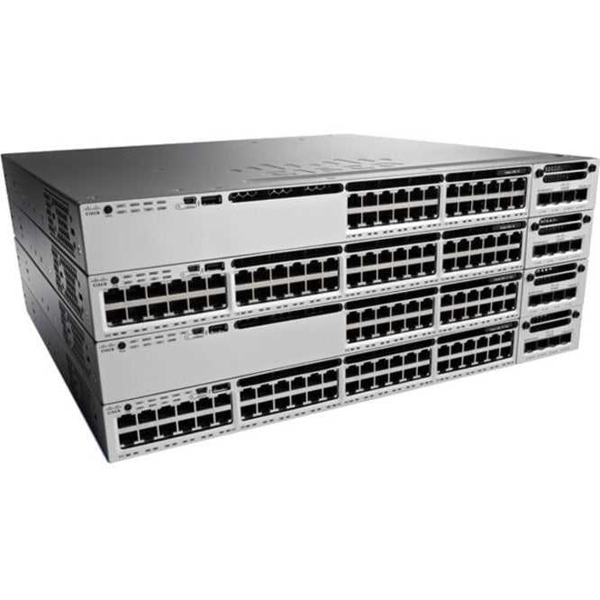 Cisco Catalyst 3850 48-Port 10G Fiber Ethernet Switch, Layer 4, 48x SF ...