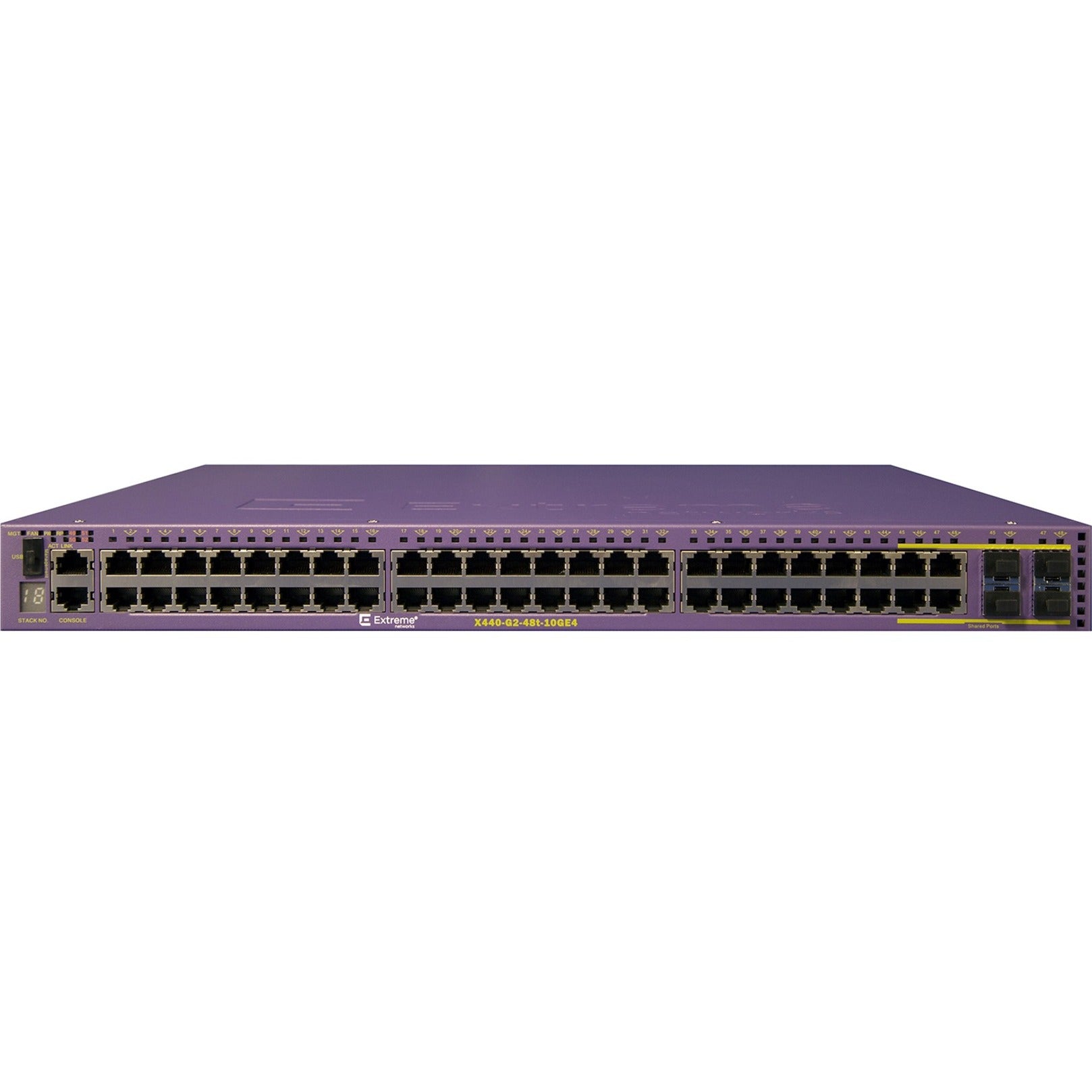Extreme Networks X440-G2-48t-10GE4 Ethernet Switch (16534) – Network ...