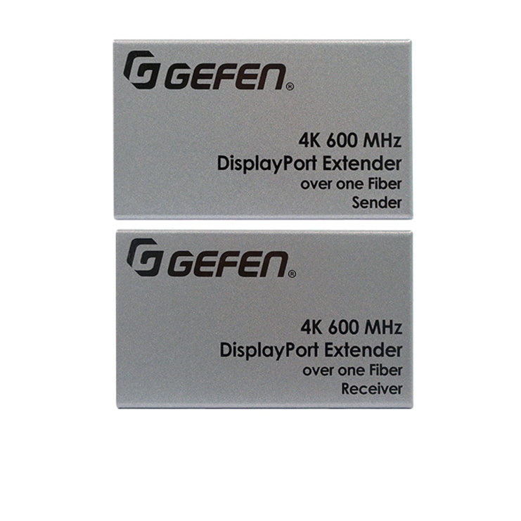 Gefen 4K 600 MHz DisplayPort Extender over one SC-terminated fiber opt ...