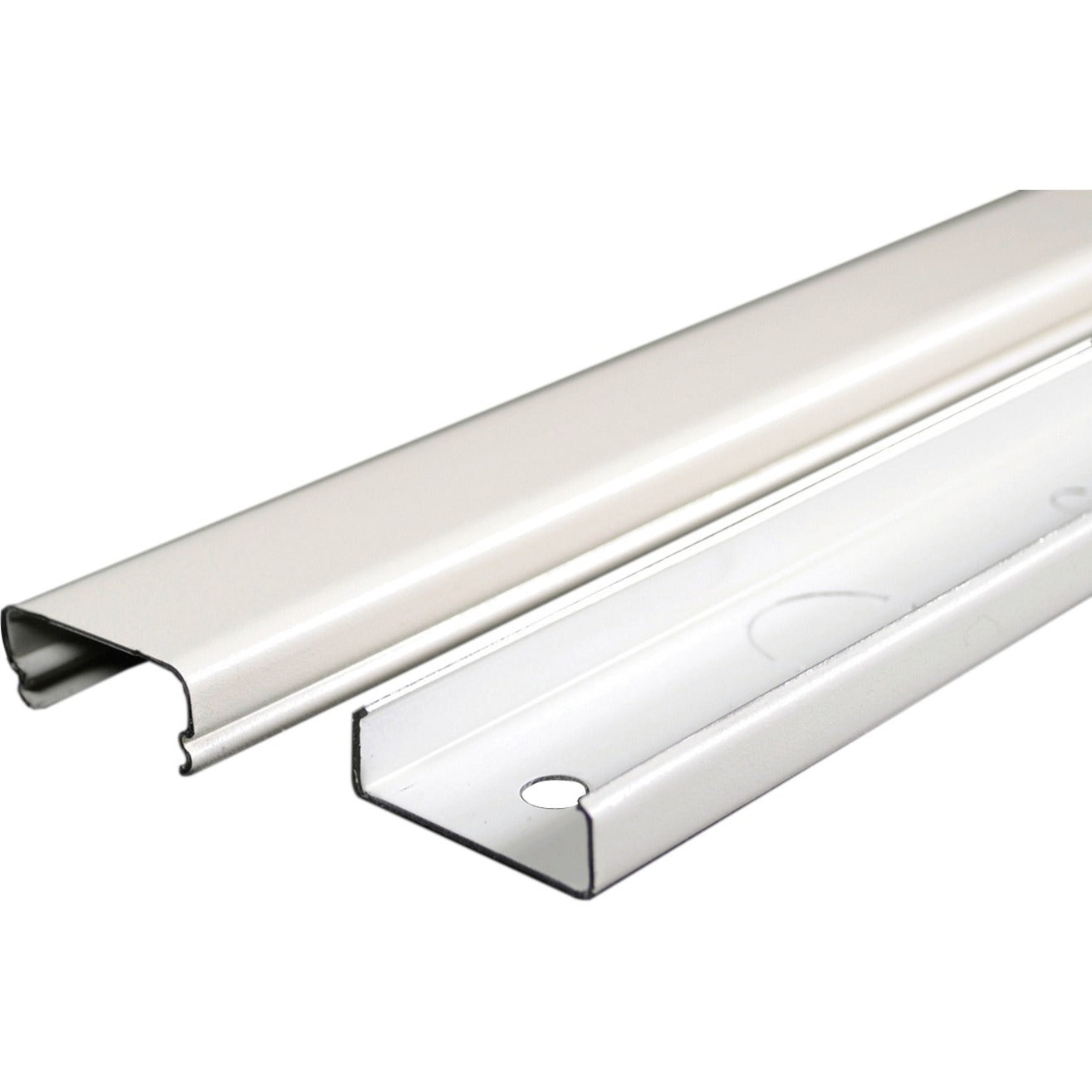 Wiremold 2000 Series Steel Cable Routing Raceway Base and Cover, Scuff ...