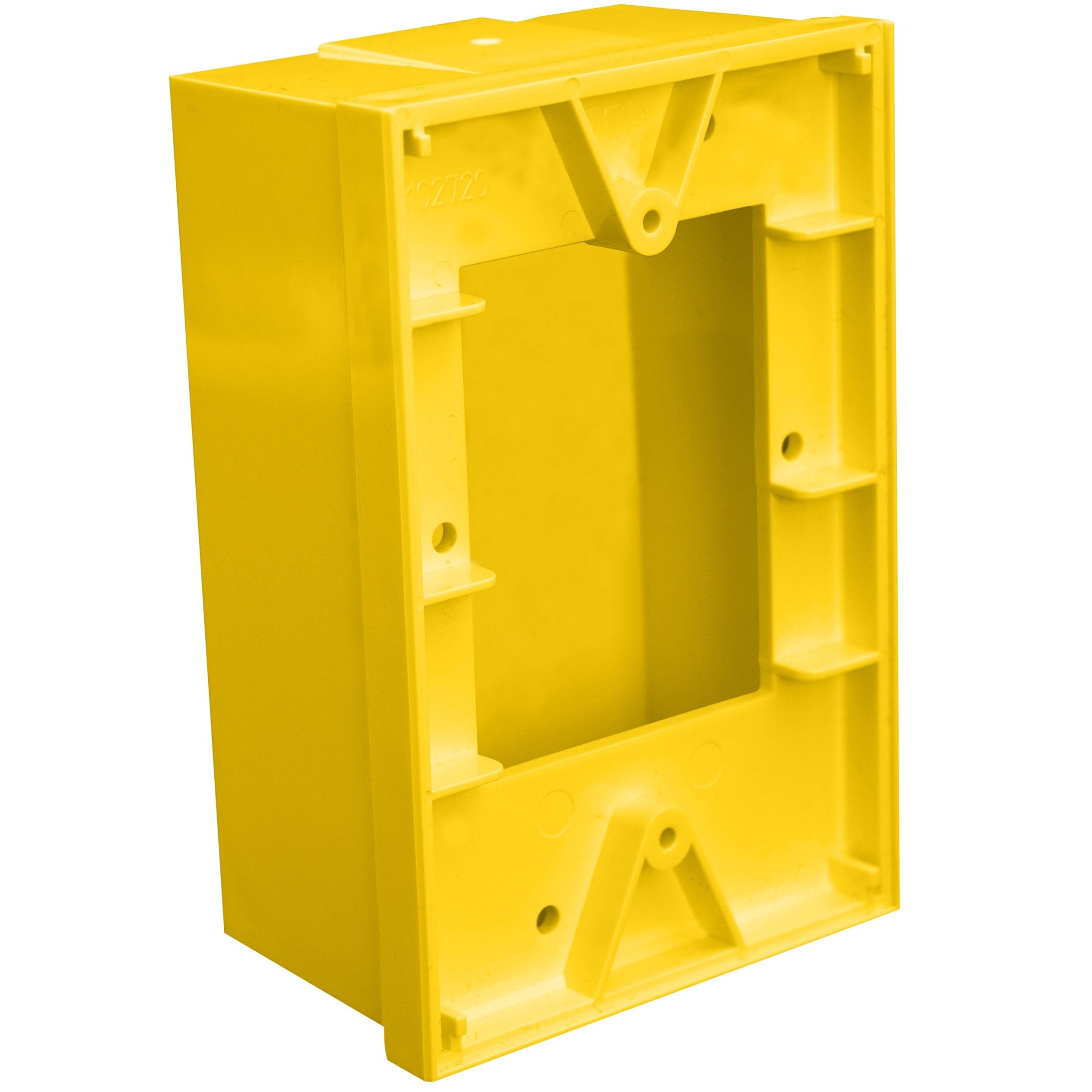 STI Yellow Back Box & Spacer Mounting Box Kit, Plastic Surface Mount ...