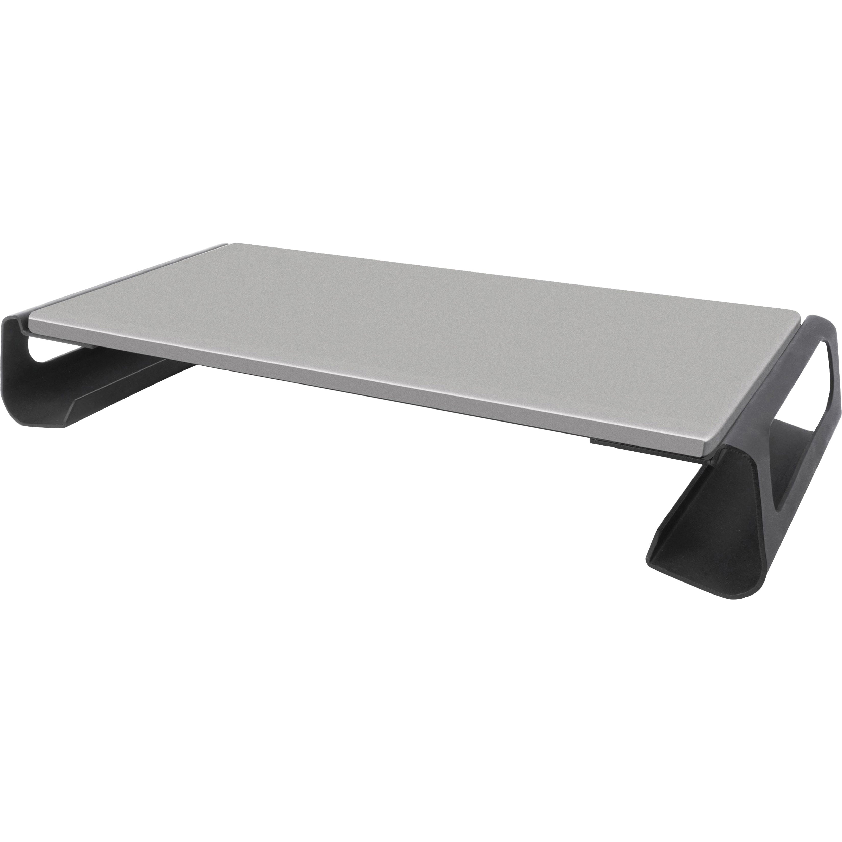Kantek Contemporary Monitor Stand, Multipurpose Desktop Riser, Steel ...