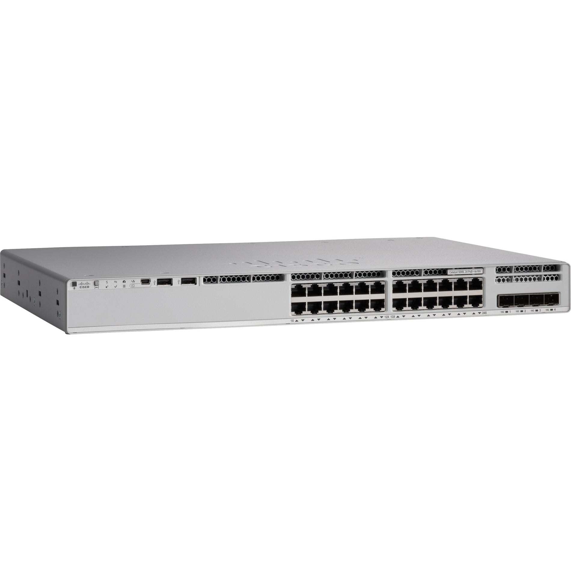 Cisco Catalyst 9200 C9200L-24P-4X Layer 3 Switch (C9200L-24P-4X-A ...