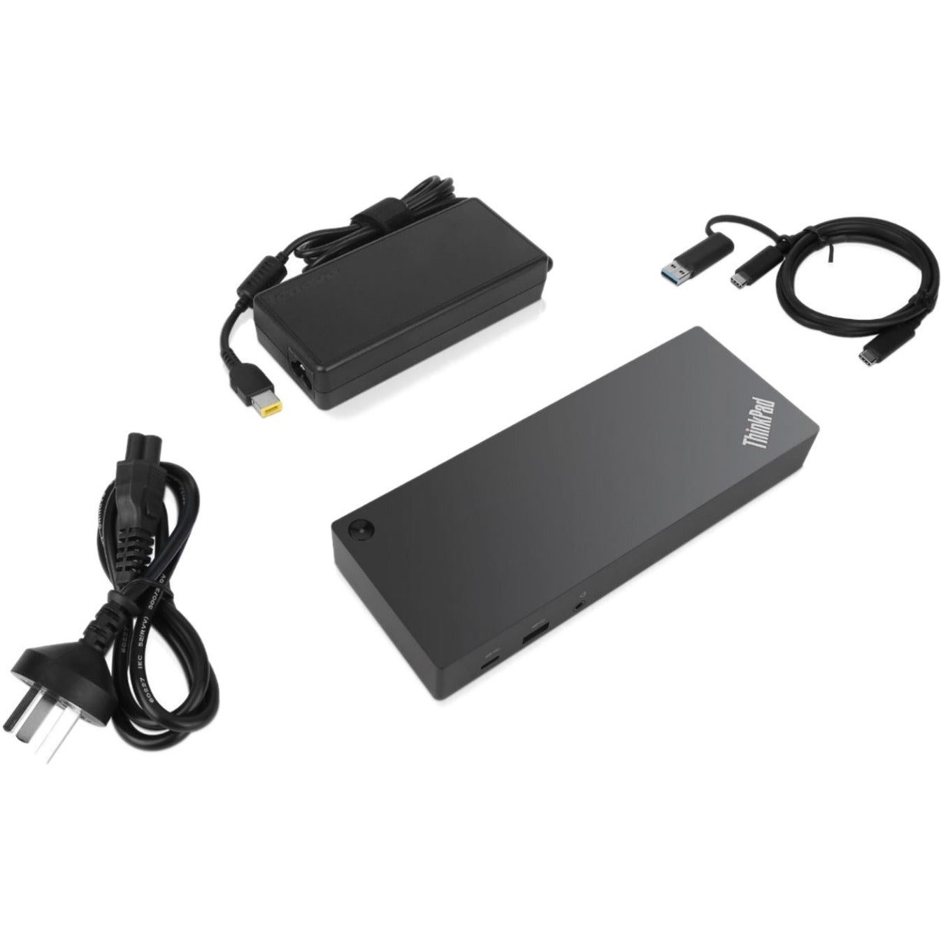 Lenovo - Open Source TP HYBRID USB-C W/ USB-A DOCK EXCESS NEW NO MFG R ...