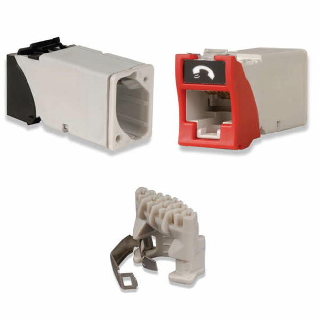 Siemon Z-MAX Shielded Cat6A UTP Network Connector, RJ-45 Female, Gold ...