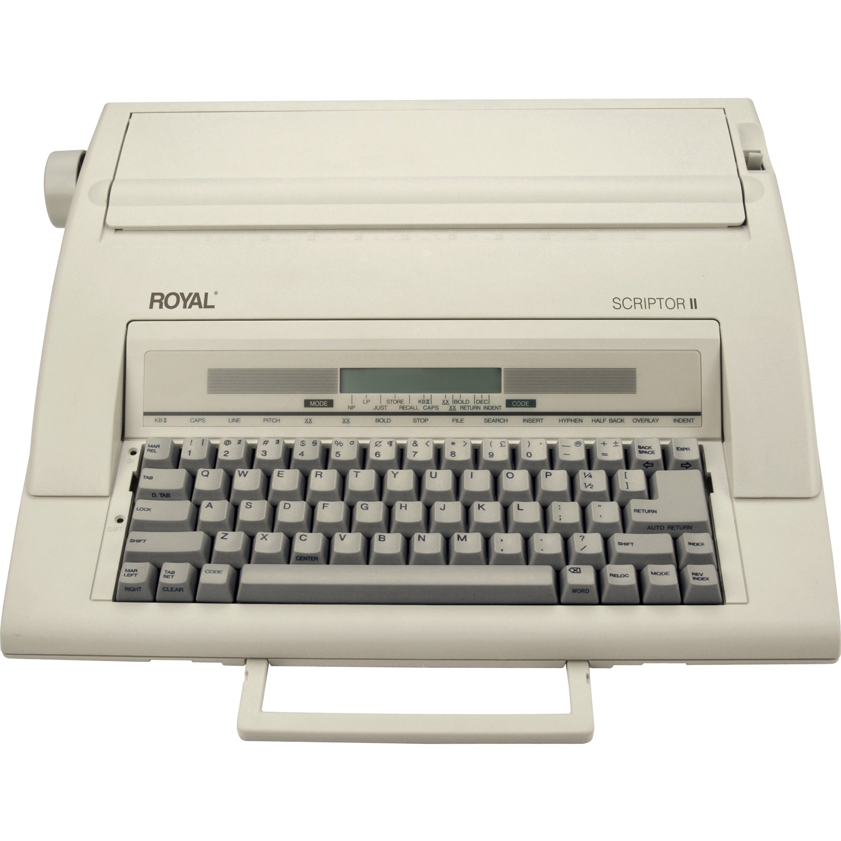 Royal Scriptor II Electronic Typewriter, 16KB Memory, LCD Display, 92 ...