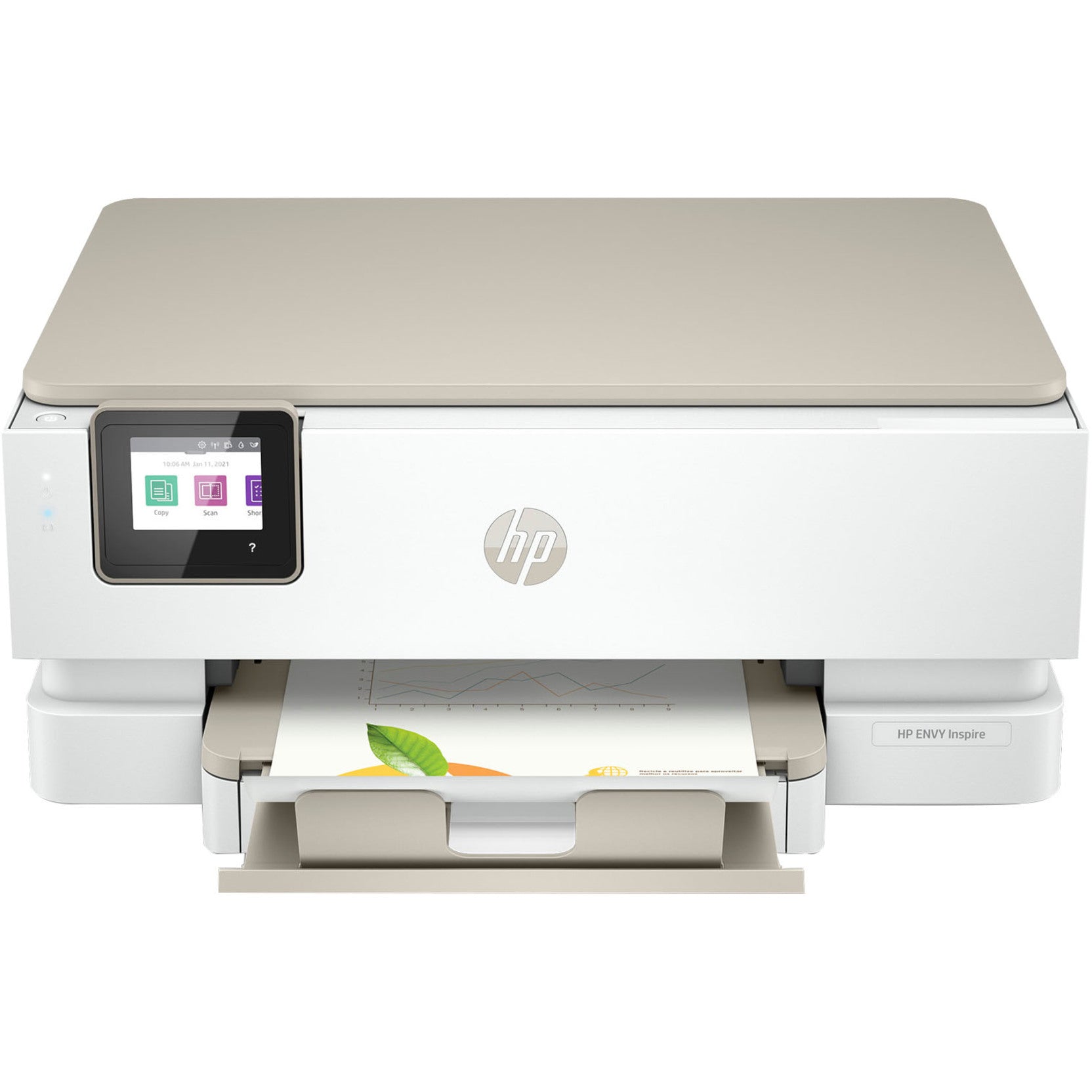 HP - ENVY Inspire 7255e All-In-One Instant Ink Ready Ink Jet Printer w ...