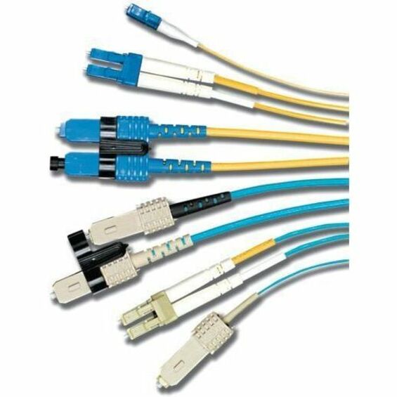 Siemon LC to LC Aqua Duplex Jumper (FJ2-LCLC5L-03AQ) – Network Hardwares