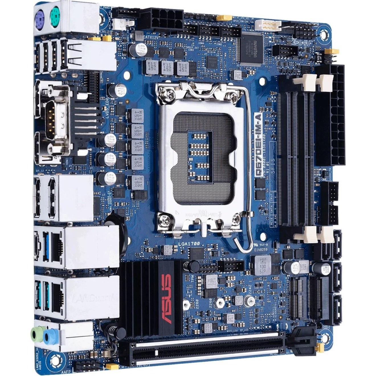 Asus Q670EI-IM-A Industrial Motherboard - Intel Q670 Chipset - Socket ...