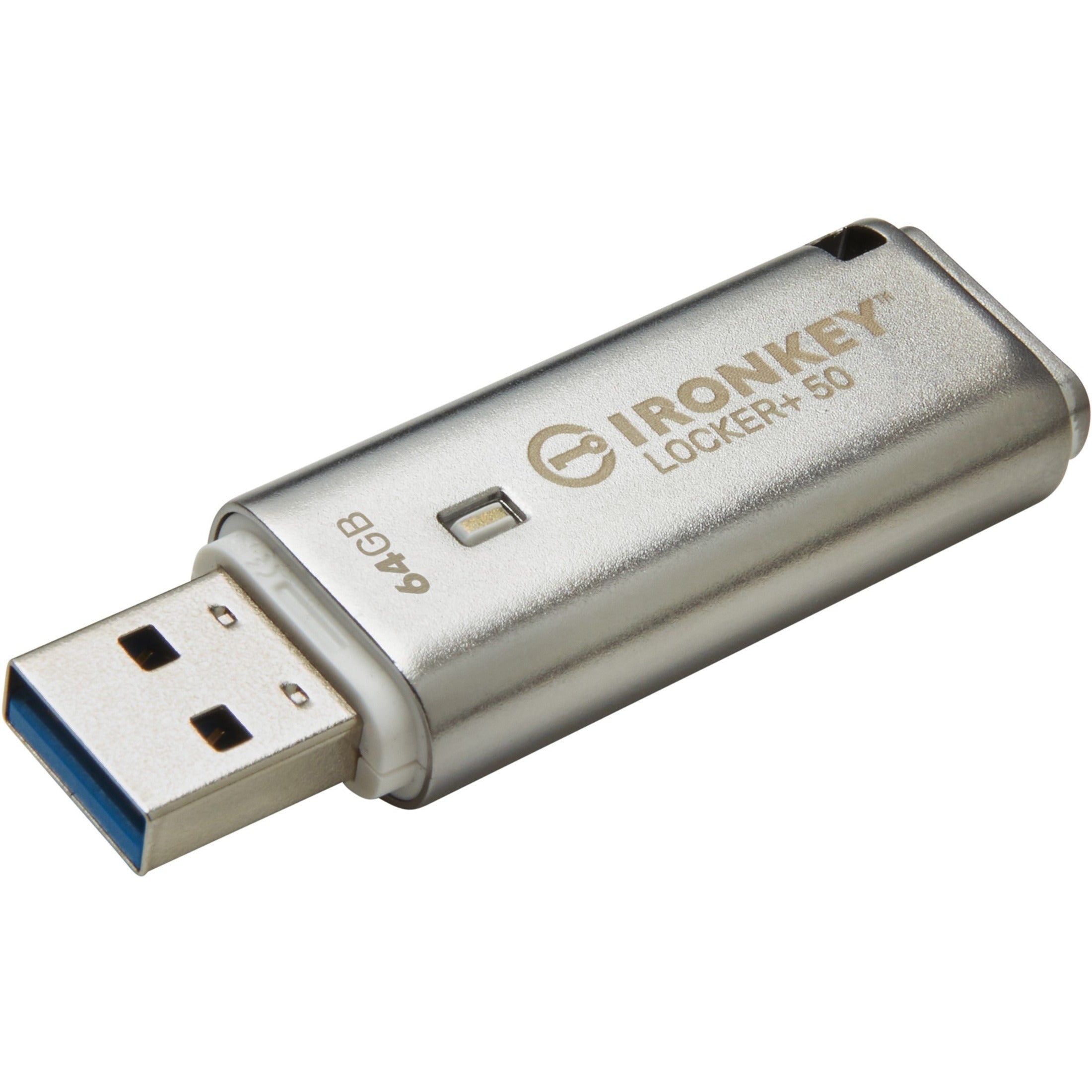 IronKey Locker+ 50 USB Flash Drive (IKLP50/64GB) – Network Hardwares