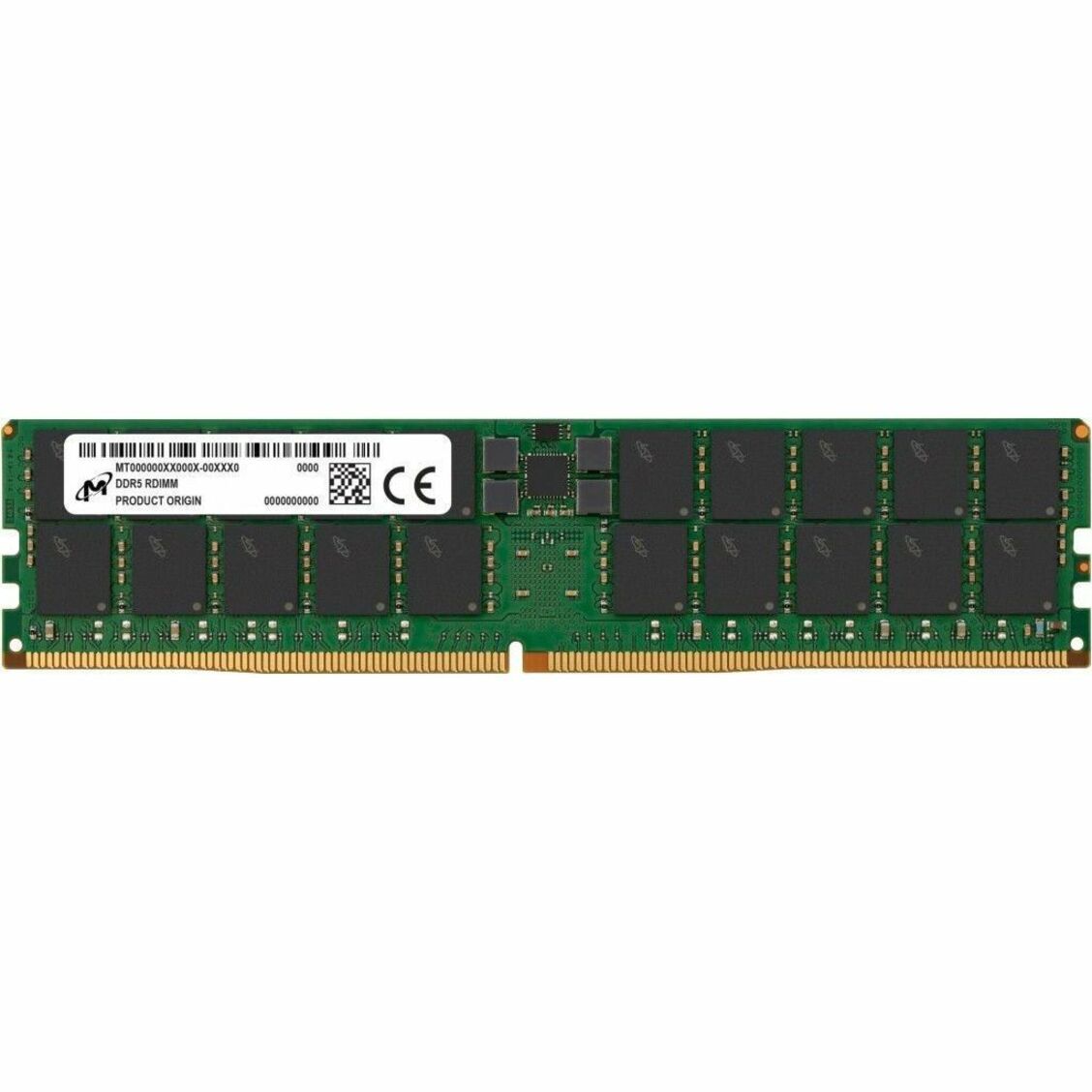 Crucial 96GB DDR5-5600 ECC Registered Server Memory Module, 288-pin DI ...