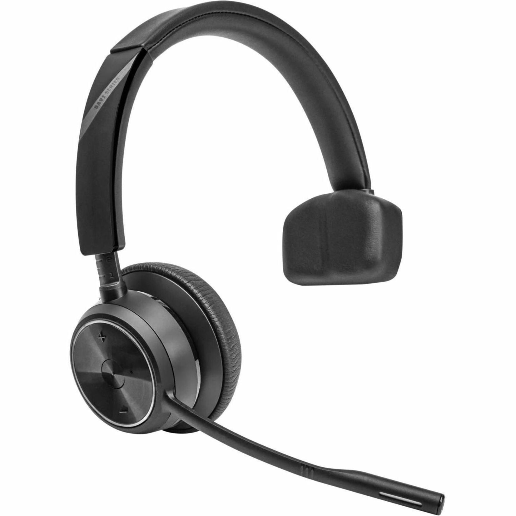 Poly Savi 7310 Wireless DECT Headset, Monaural Noise-Cancelling, Micro ...