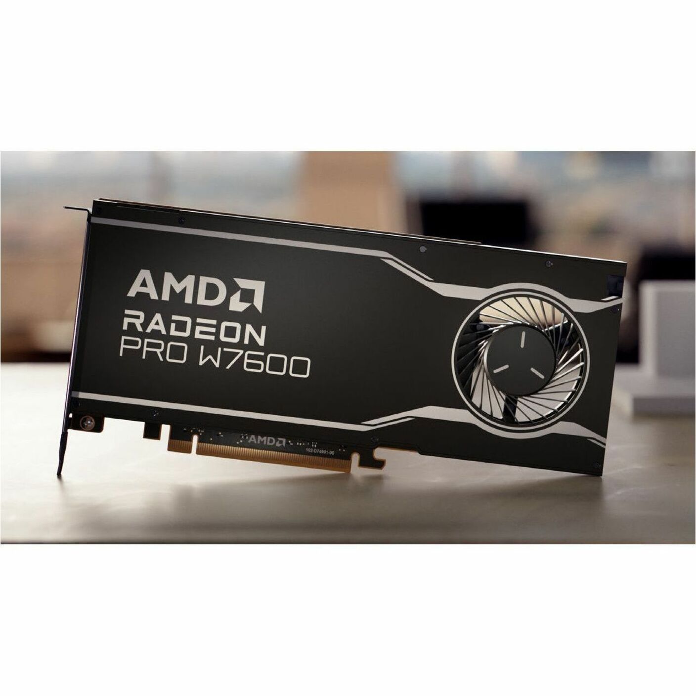 AMD Radeon PRO W7600 Professional Graphic Card, 8GB GDDR6 Memory, 4 Di ...