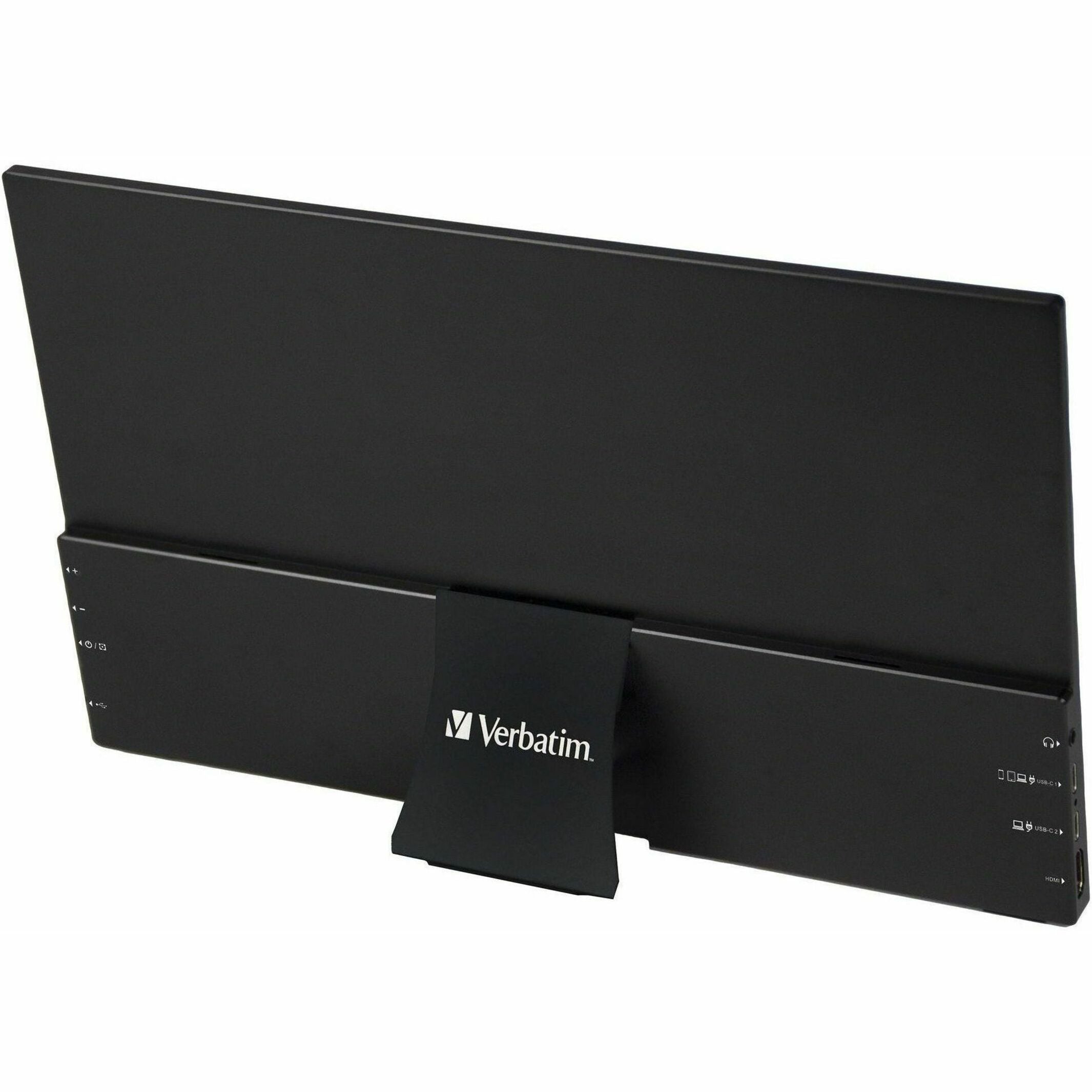 Verbatim PMT-15 15.6" Portable LED Touchscreen Monitor, Full HD 1080p ...