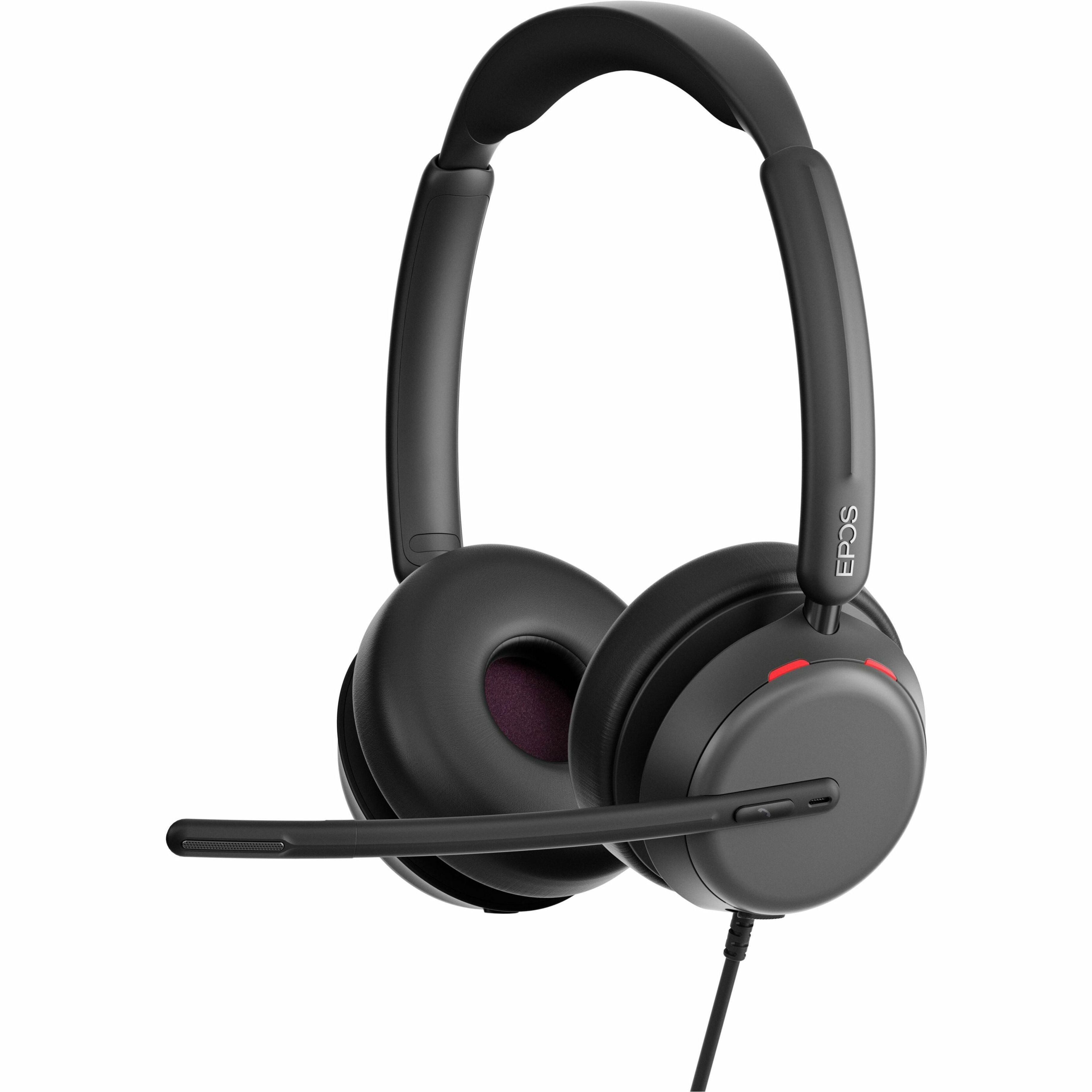 EPOS IMPACT 860 ANC Stereo Wired Headset, Binaural USB-C, Microsoft Te ...