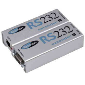 Gefen RS-232 Serial Extender - 1000 ft Extended Range (EXT-RS232 ...