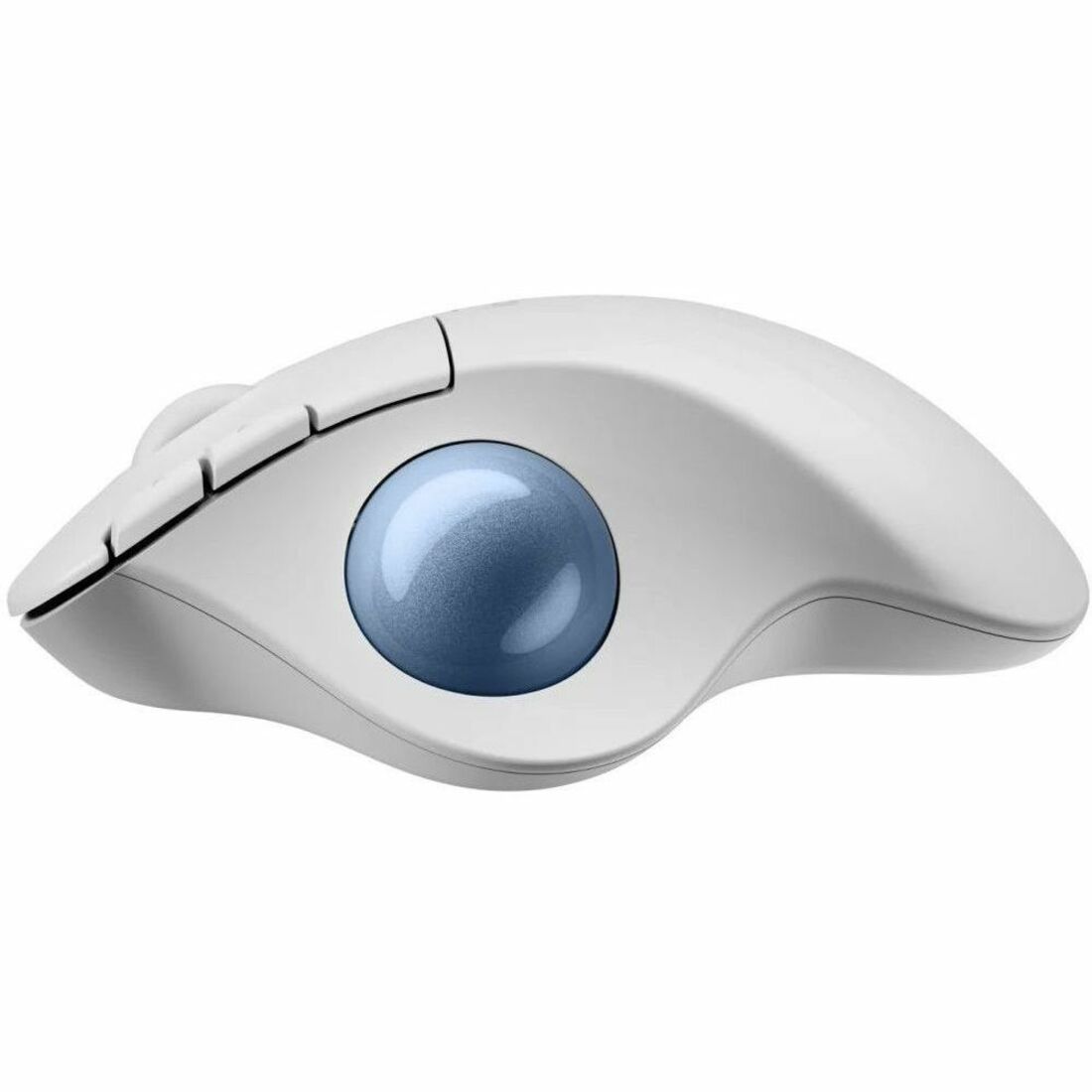 Logitech ERGO M575s Wireless Trackball (Off-white+Blue Ball) (910-0070 ...