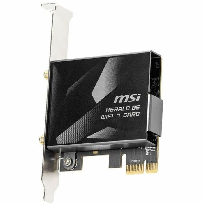 MSI HERALD-BE WiFi 7 Max Wireless Network Adapter, Tri Band, Bluetooth – Network Hardwares
