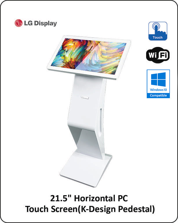 Ledscopic K-Design Windows 10 Interactive Touch Screen Kiosk, X86 Fram ...
