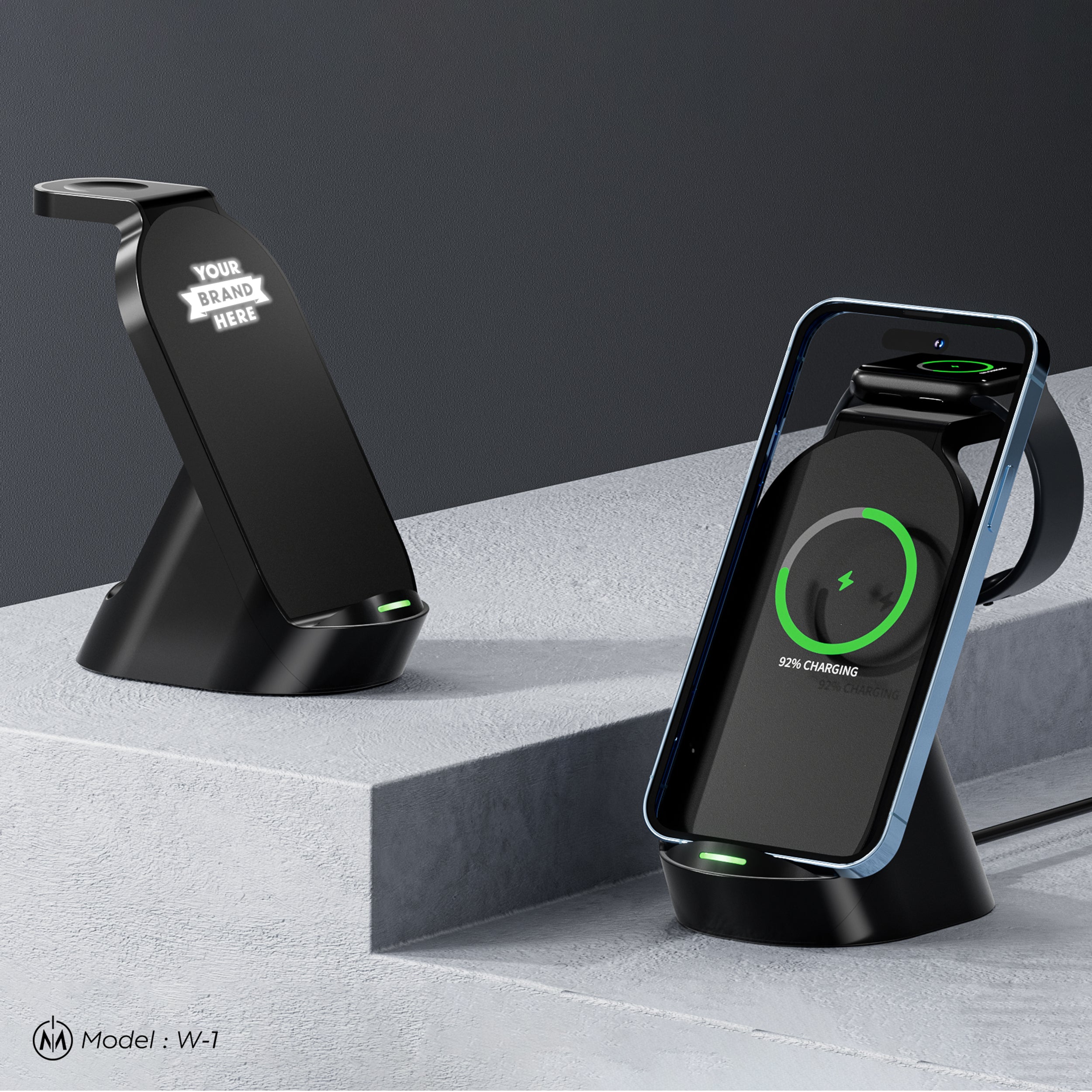 15W 3in1 Light-Up Wireless Charger – Network Hardwares
