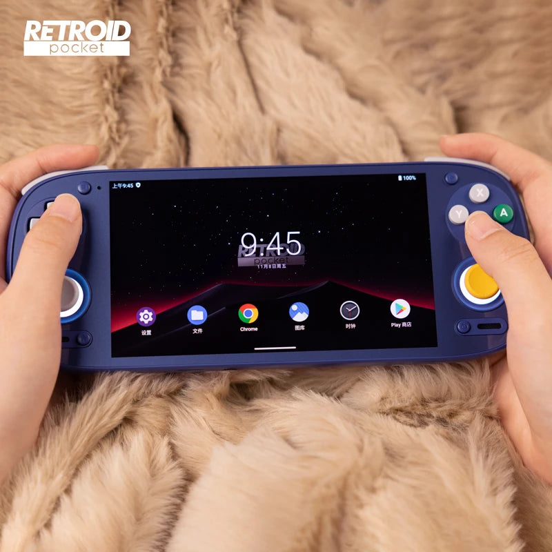 RETROID POCKET Handheld Gaming Console with Dual Analog Sticks, TF CAR ...