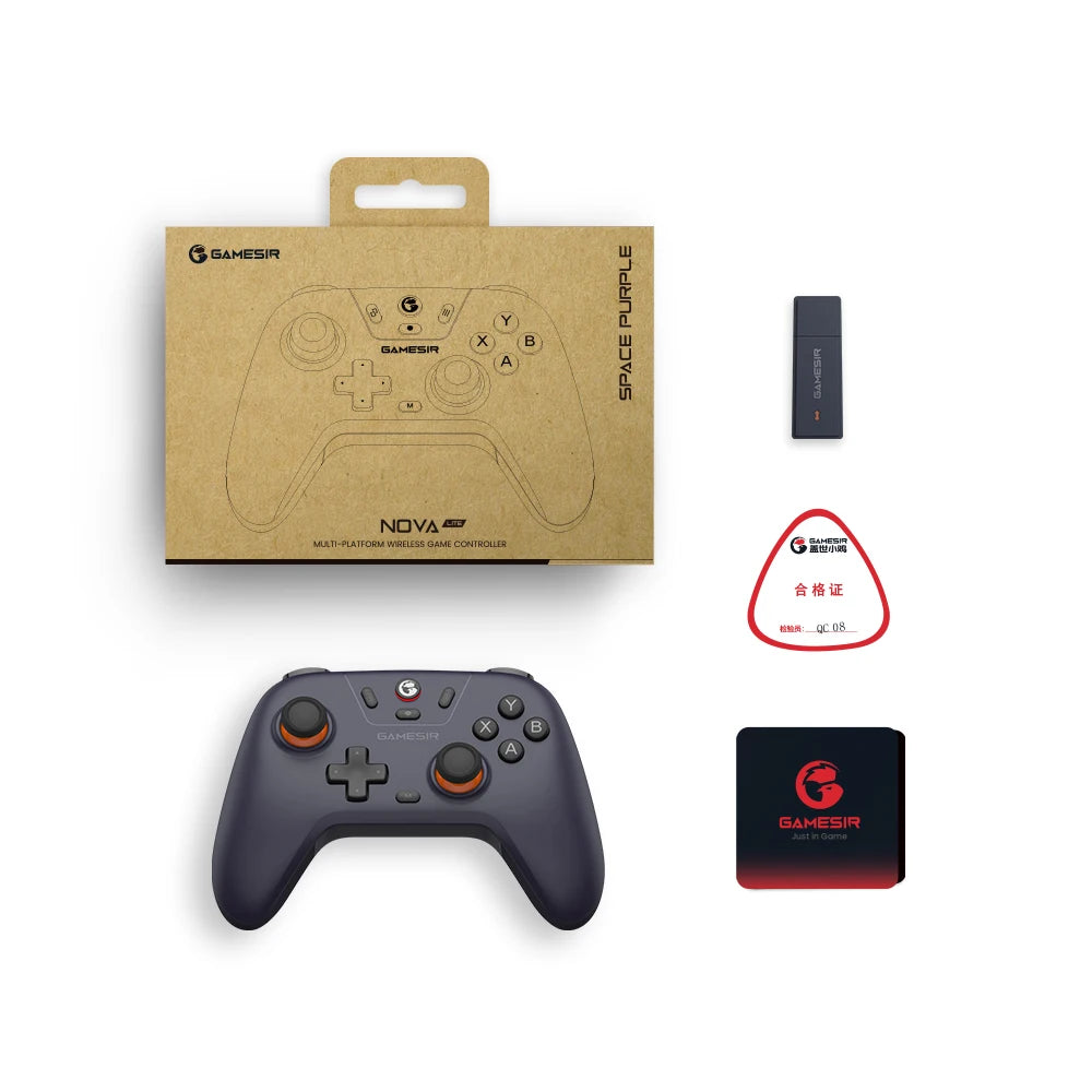 GameSir T4 Nova Lite Wireless Game Controller with Hall Effect Sticks ...
