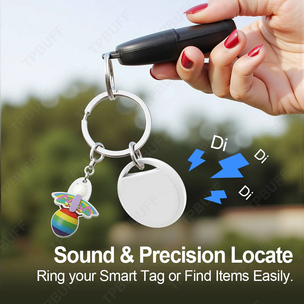 Smart Tracker Android Find My Device Tag Card Global Precision Trackin ...