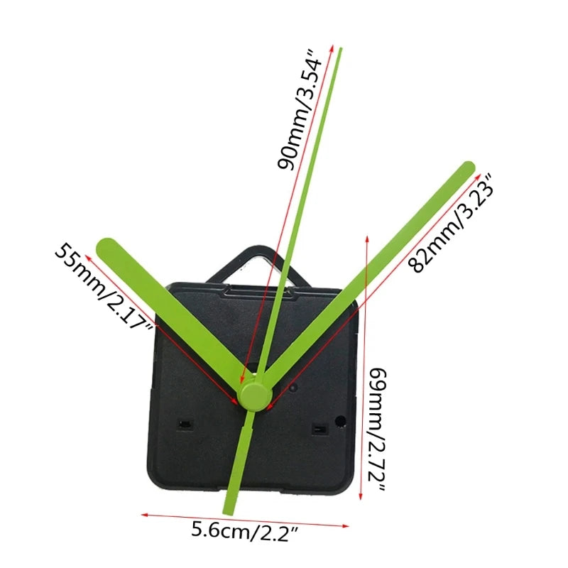 DIY Quartz Clock Motor Kit Long-Shaft Movement Parts Optimized Precise ...