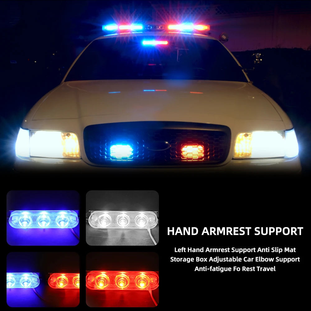 Emergency Warning Light Led Strobe Light Module Kit 3 LED 4 LED Flexib – Network Hardwares