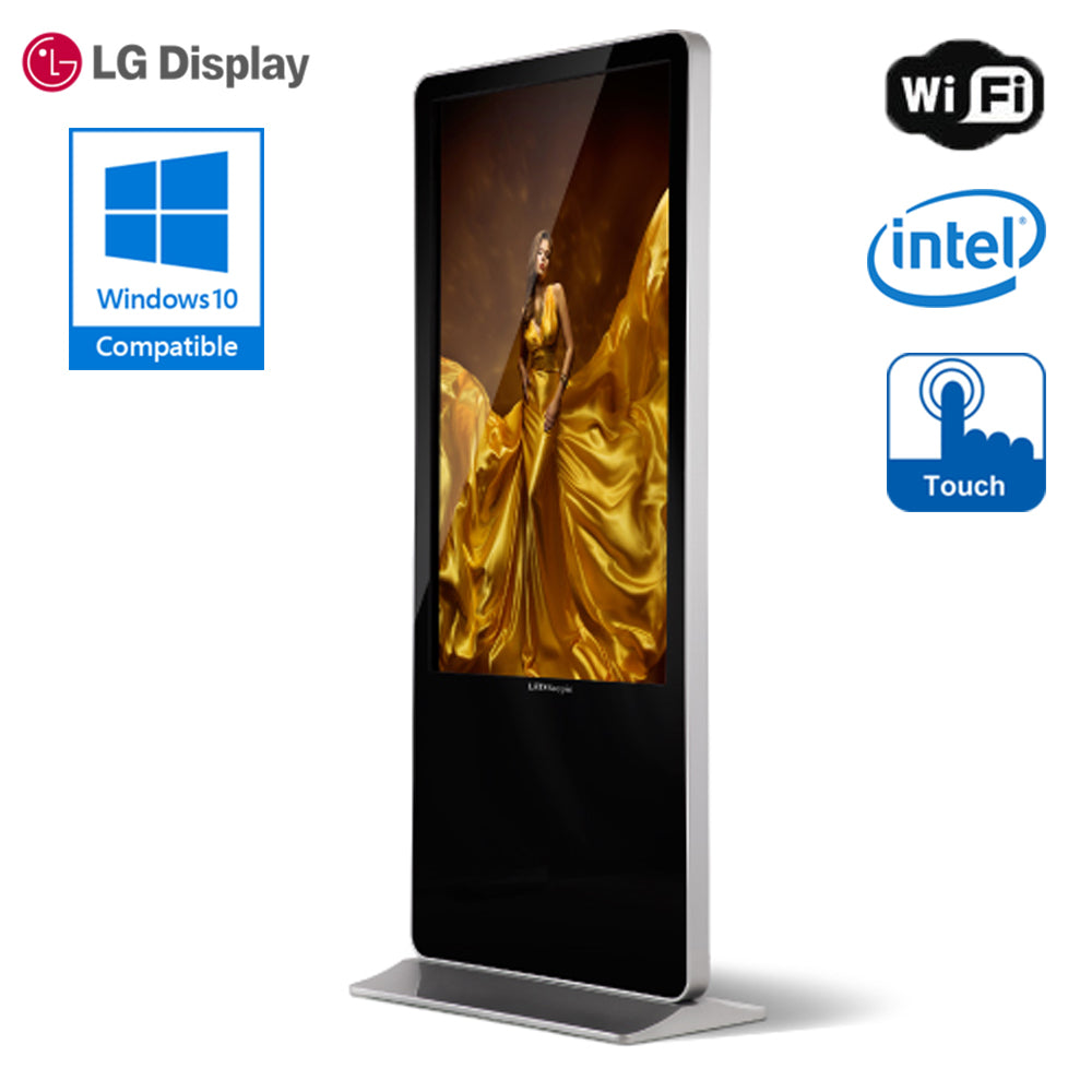 Ledscopic Vertical 4K Touch Screen Kiosk: Offering Three Display Optio ...
