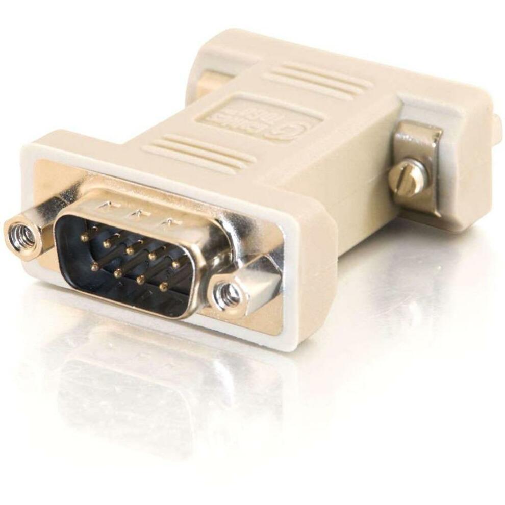 C2G Null Modem Data Transfer Adapter, DB9 Male to DB9 Female Serial RS ...