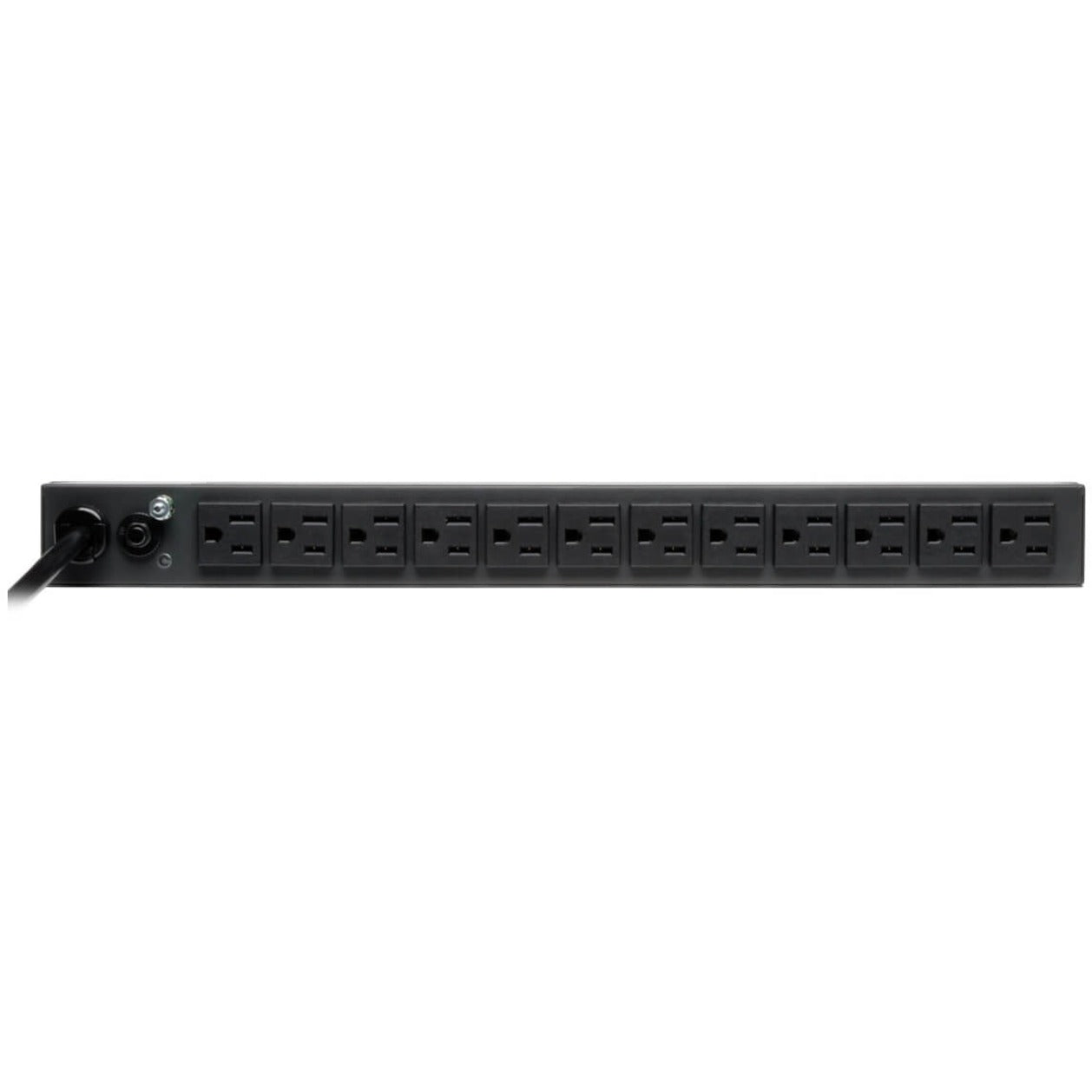 Tripp Lite PDU1215 1U-0U HORIZ RACKMOUNT PDU STRIP 120V 15A 13 Outlet ...