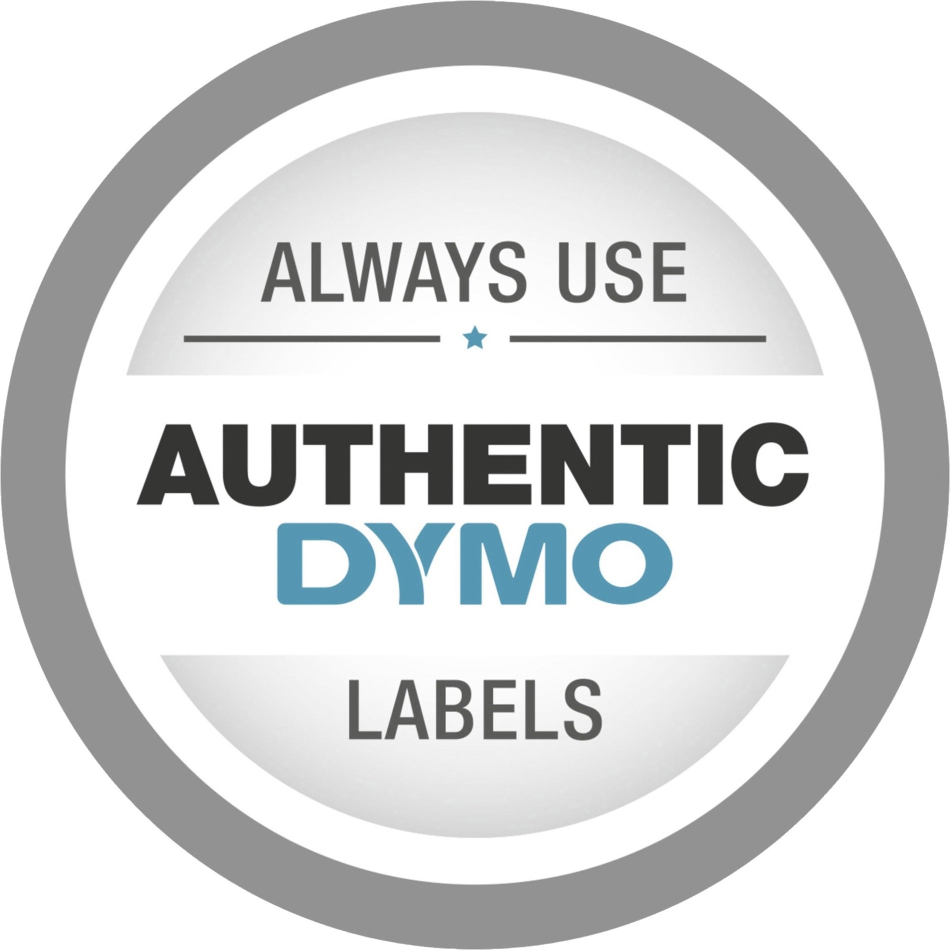Dymo 30857 LabelWriter Adhesive Name Badges, 4"x2-1/4", 250/BX, White ...