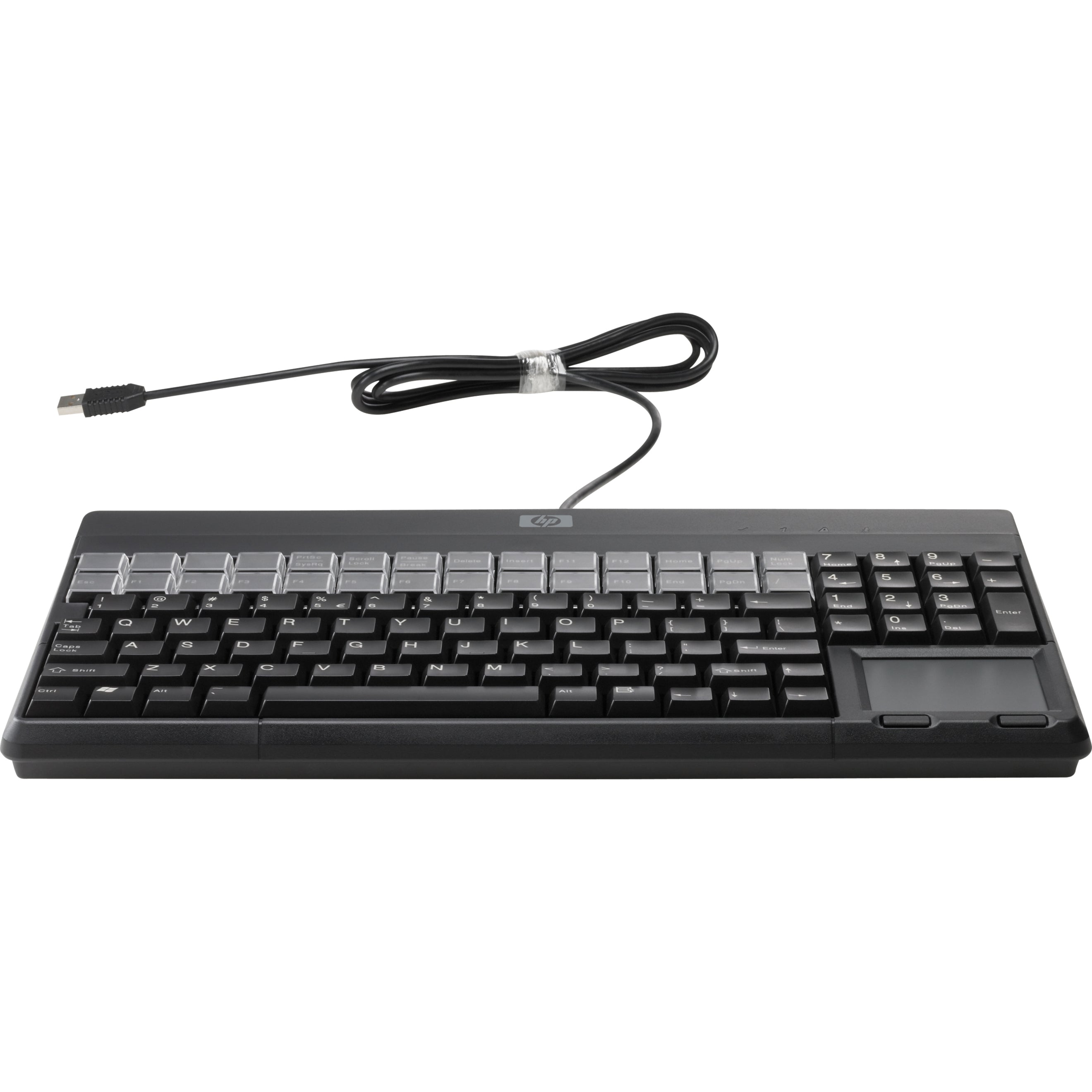 HP POS Keyboard, USB, QWERTY, Relegendable Keys, 106 Keys – Network ...