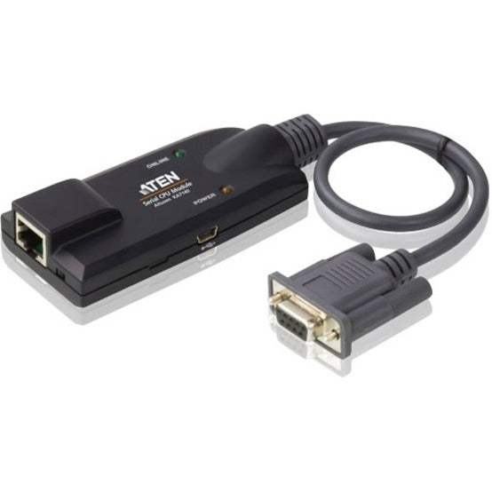 ATEN KA7140 KVM Adapter Cable, RJ-45 Network Female to Mini USB Type B ...