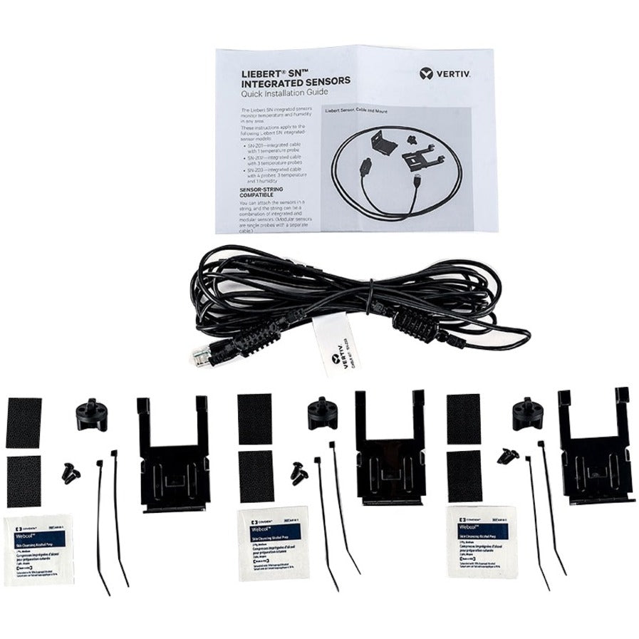 Vertiv SN-Z03 Integrated Temperature and Humidity Sensor, Reliable Mon ...