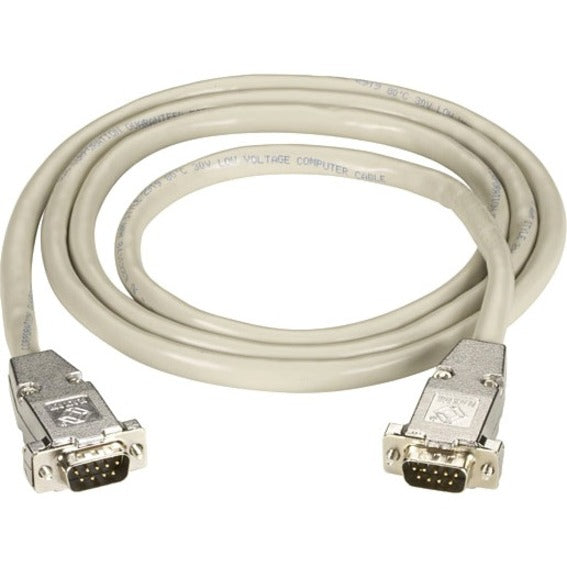 Black Box EDN12H-0100-MM Serial Extension Cable, 100 ft, Stranded, EMI ...