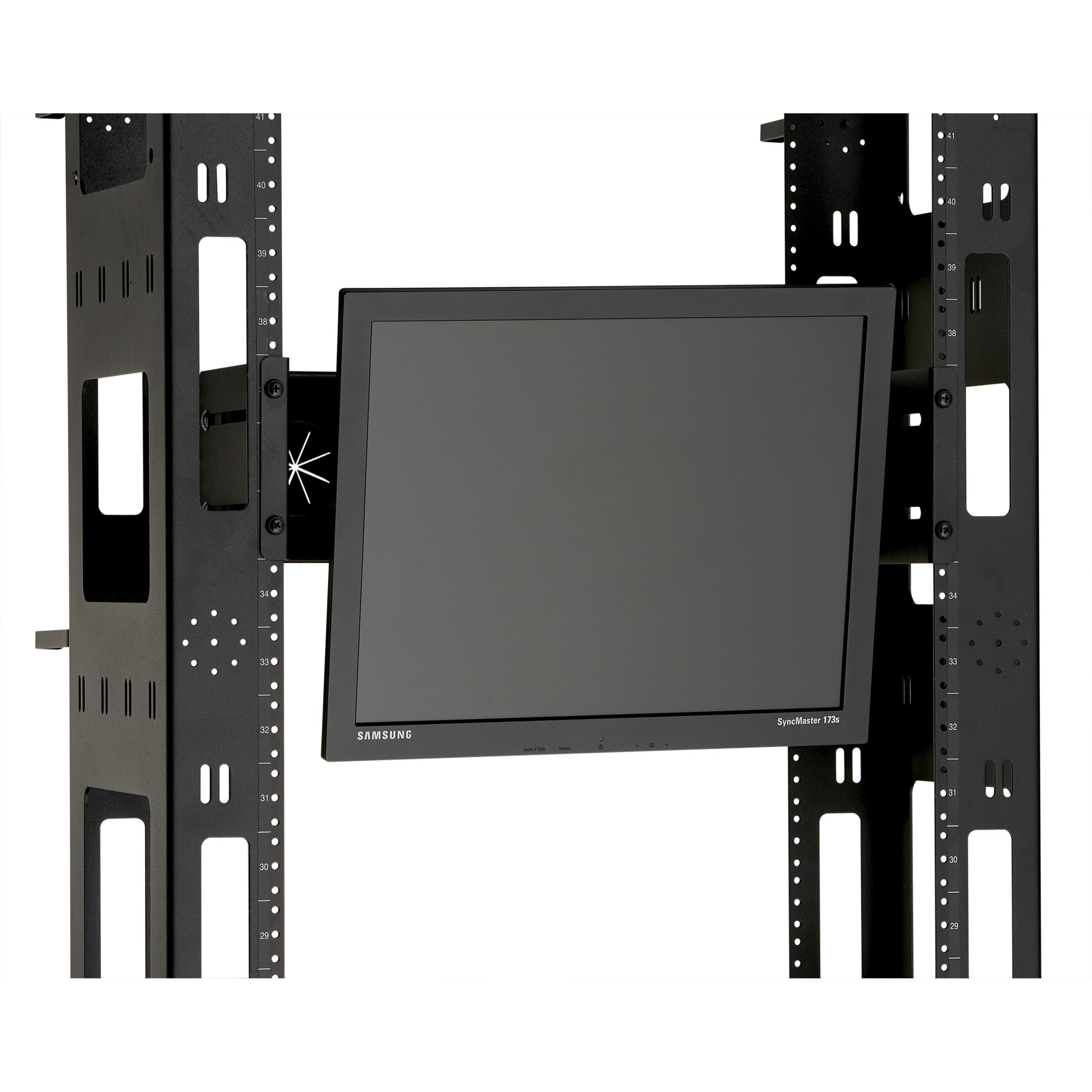 Black Box RM983P 19" Flat-Panel Monitor Mount - TAA Compliant, Rack Mo ...