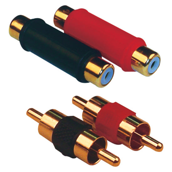 db Link BF103 Audio/Video Barrel Adapter, RCA Female to RCA Female, Go ...